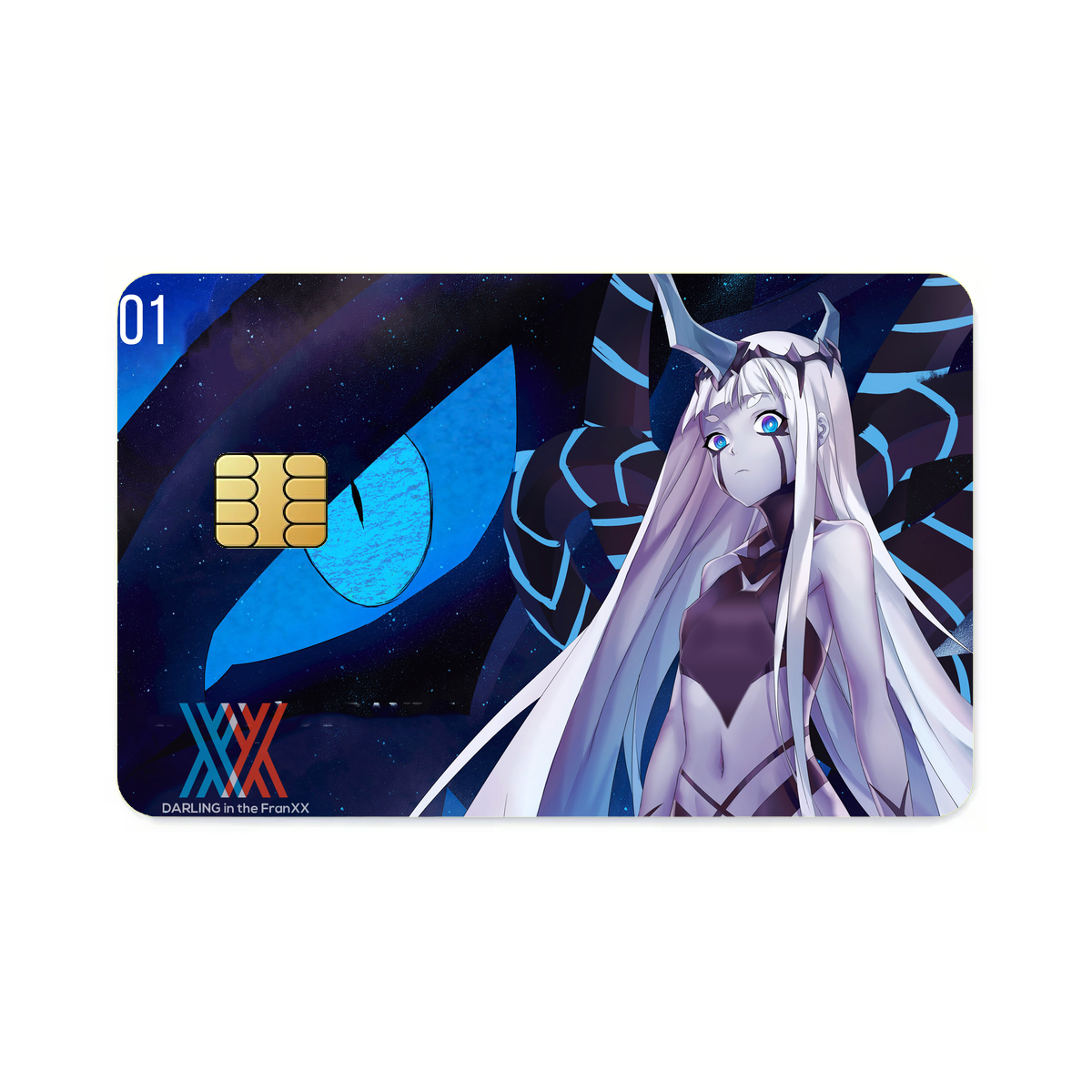 001 / Zero One Credit Card Skins (4-in-1 Pack)