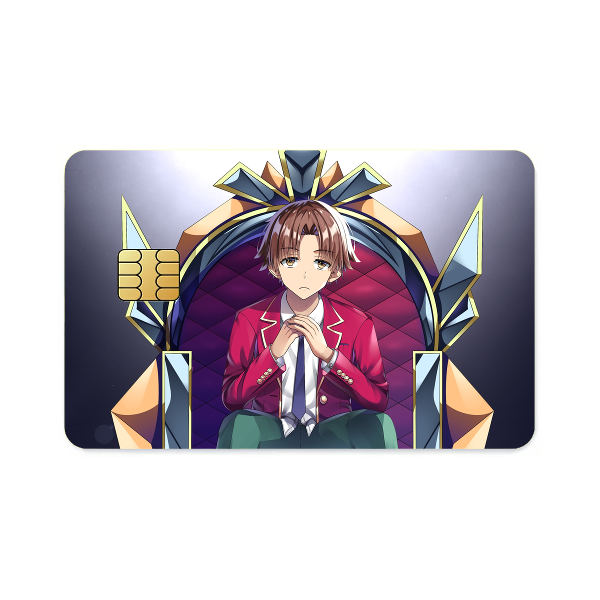 Anime Classroom of the Elite Credit Card Skins (4-in-1 Pack)