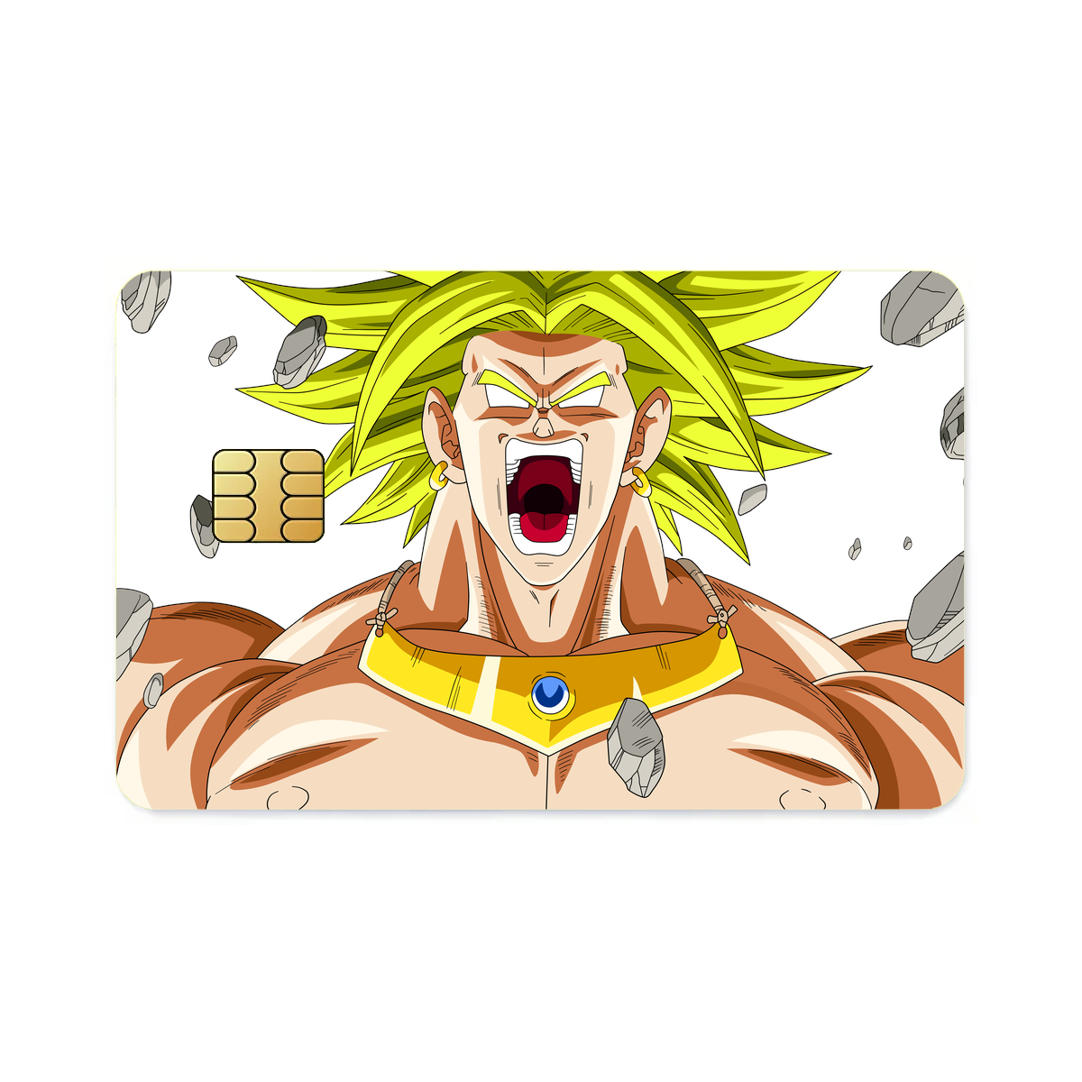 Broly Credit Card Skins (4-in-1 Pack)