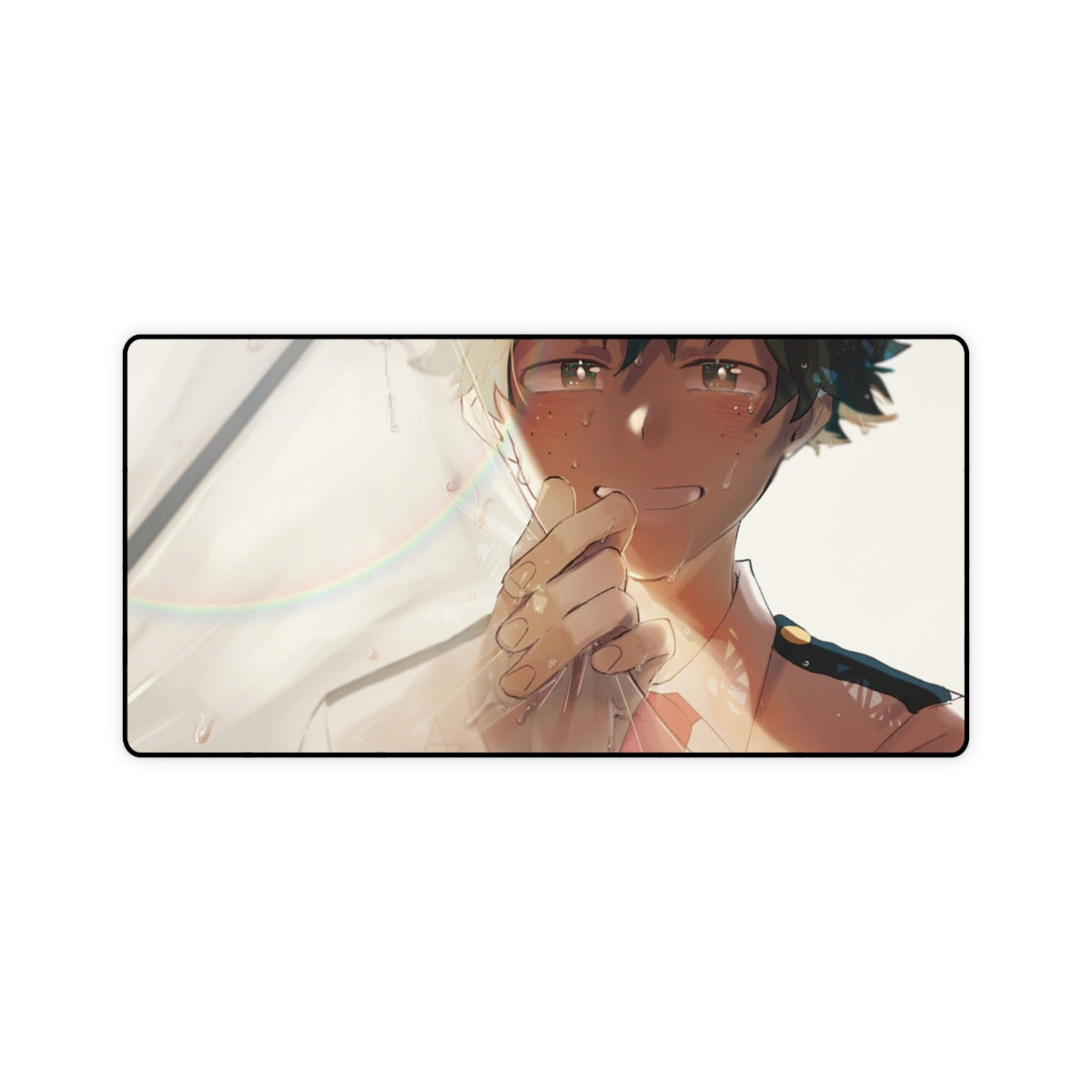 Izuku Midoriya crying Mouse Pad (Desk Mat)