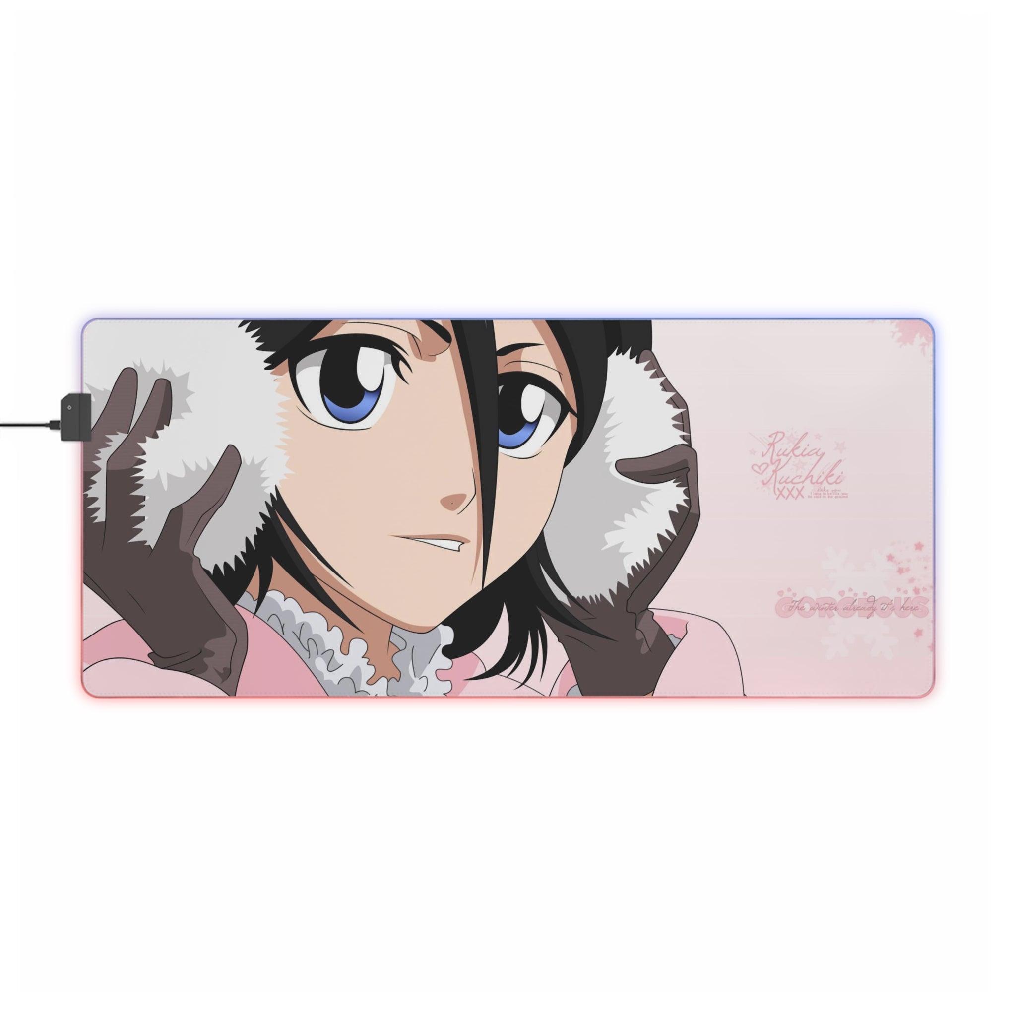 Anime Bleach RGB LED Mouse Pad (Desk Mat)