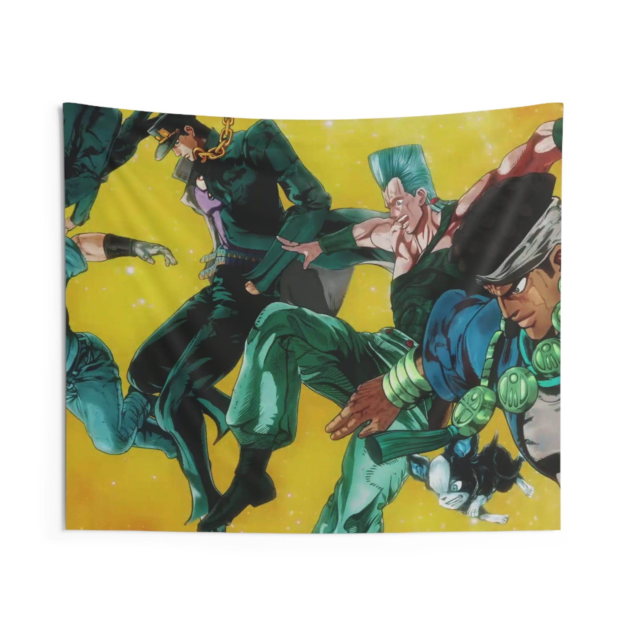 Anime Jojo's Bizarre Adventure Indoor Wall Tapestry