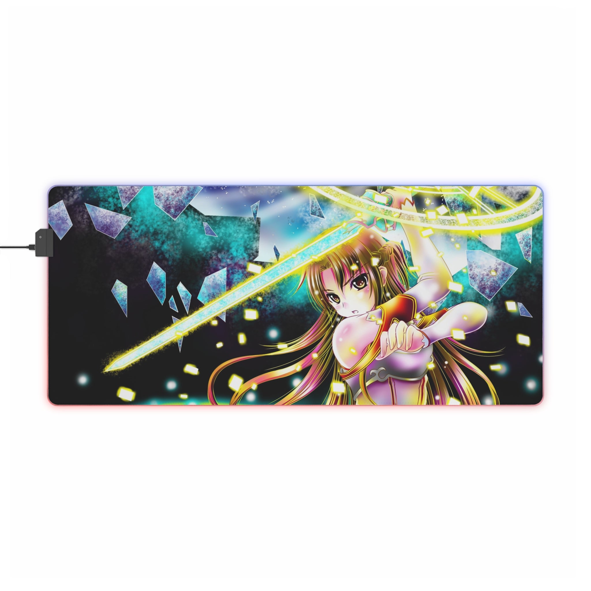 Asuna Yuuki RGB LED Mouse Pad (Desk Mat)