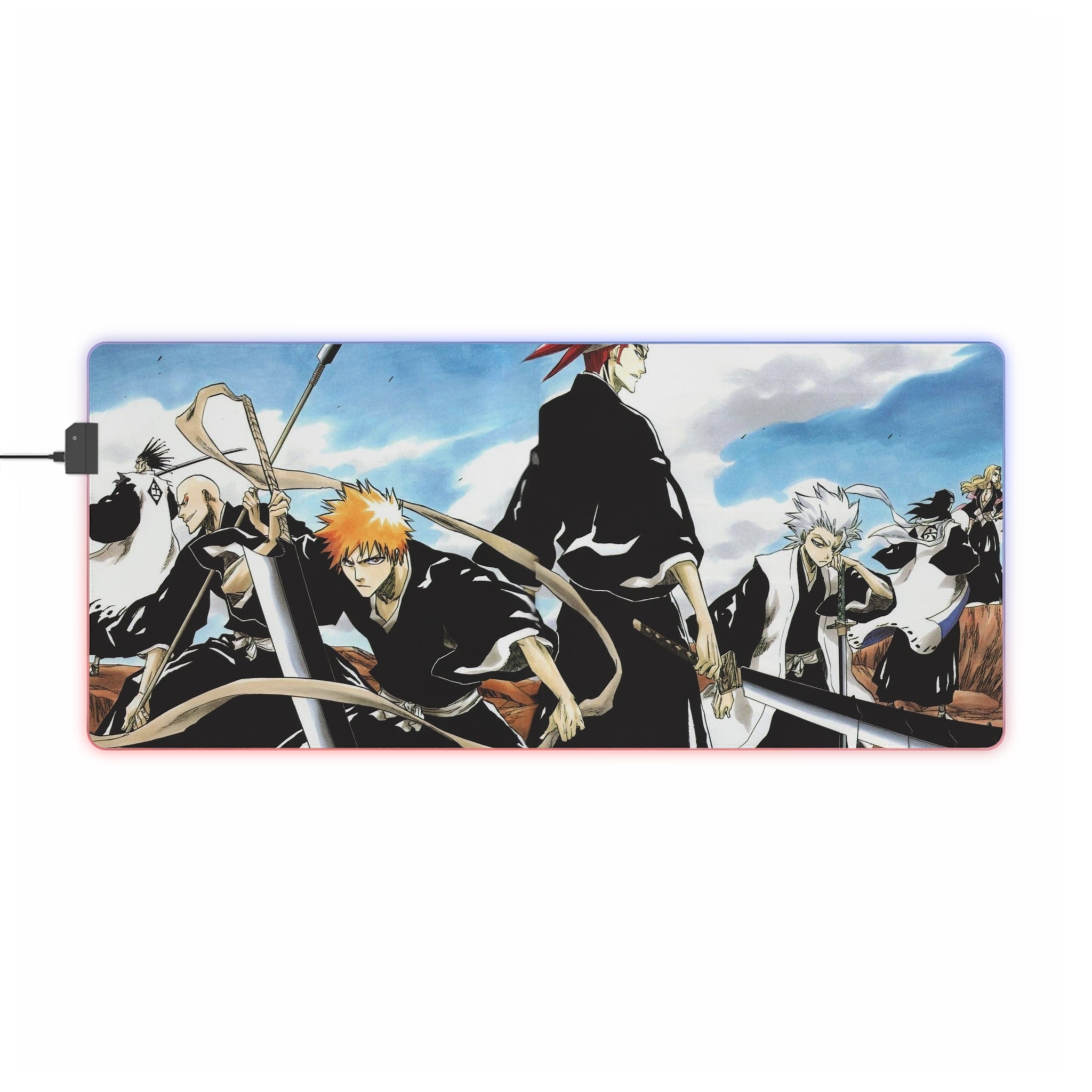 Anime Bleach RGB LED Mouse Pad (Desk Mat)