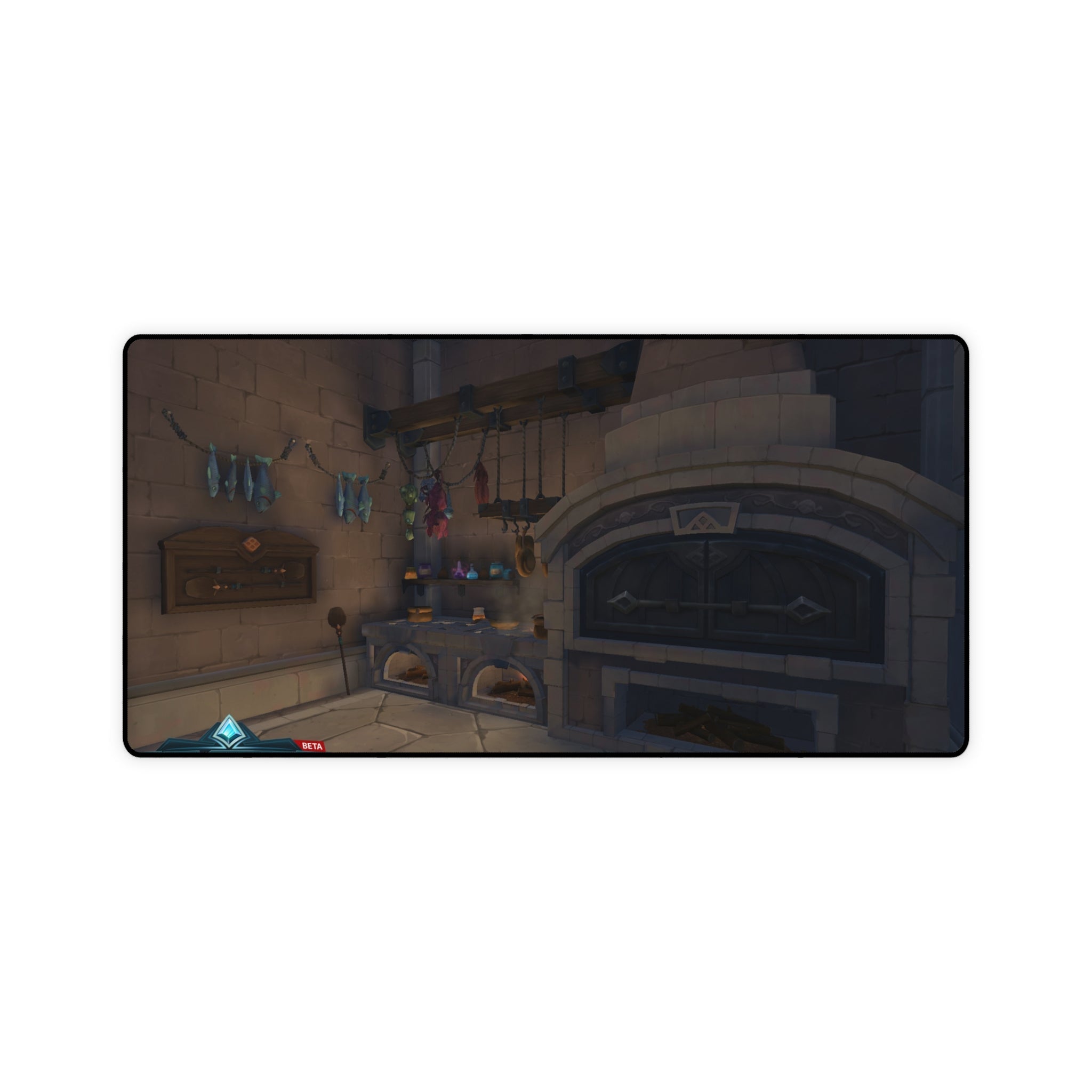 Paladins - Trade District Map Mouse Pad (Desk Mat)