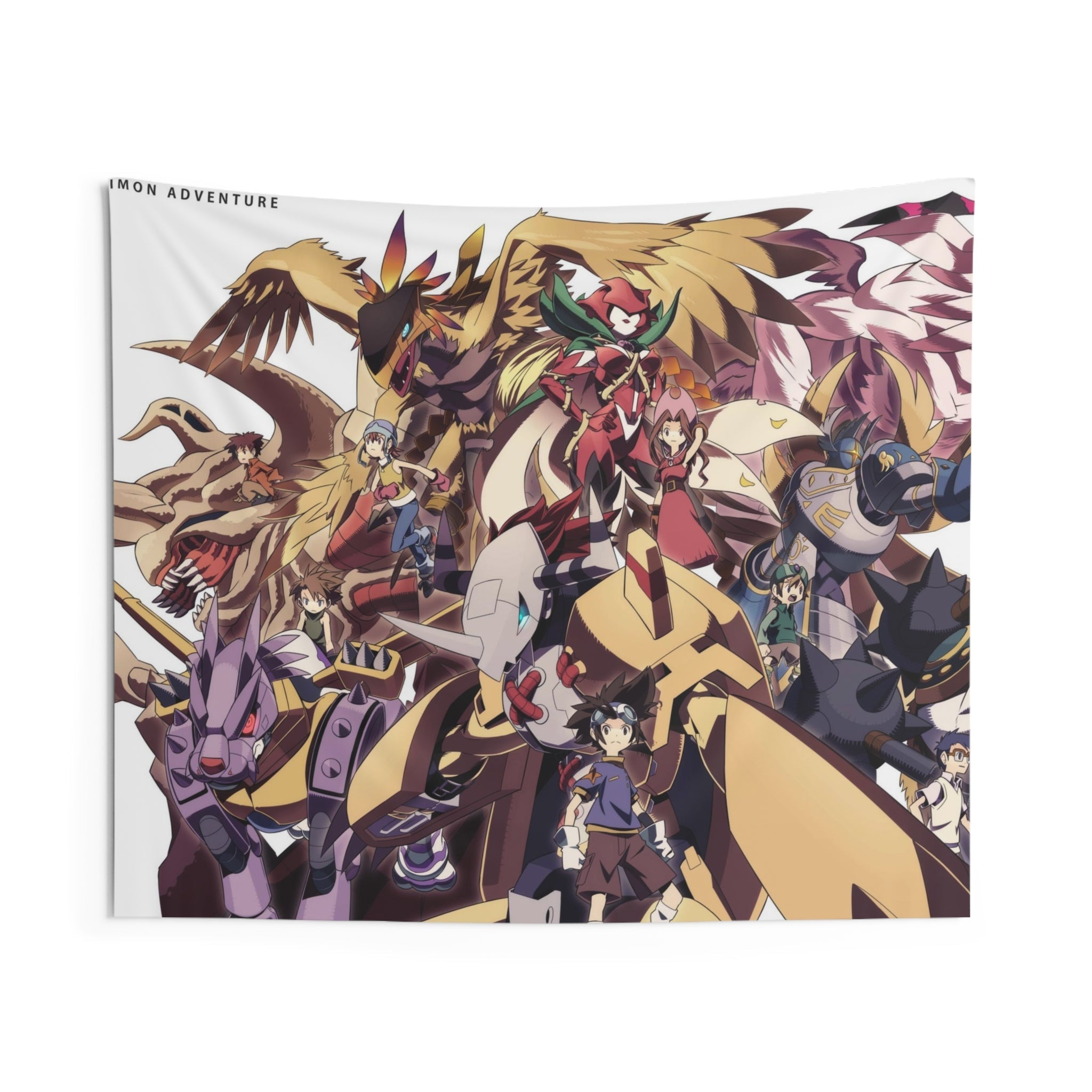 Mega Digimon Indoor Wall Tapestry