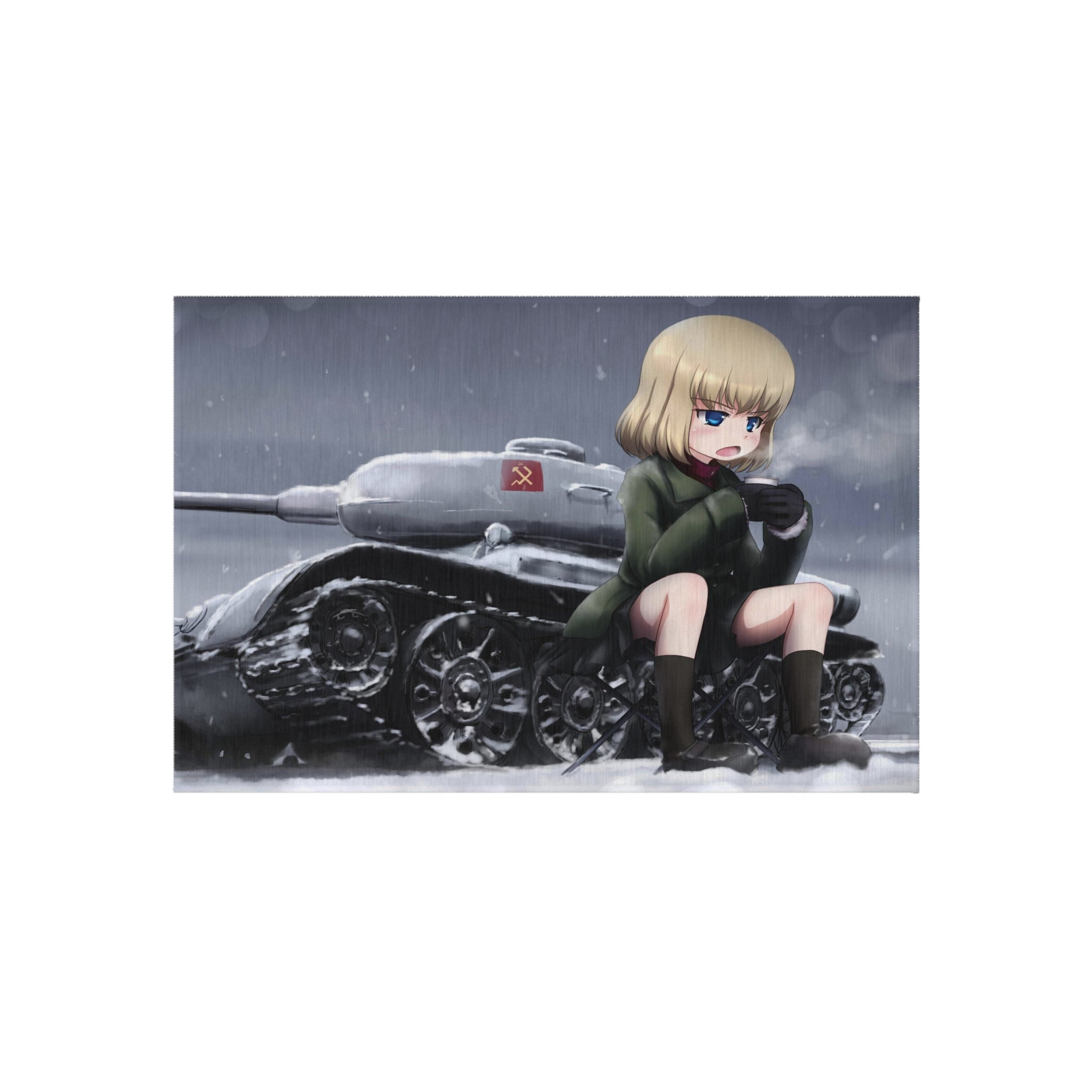 Girls und Panzer Rug