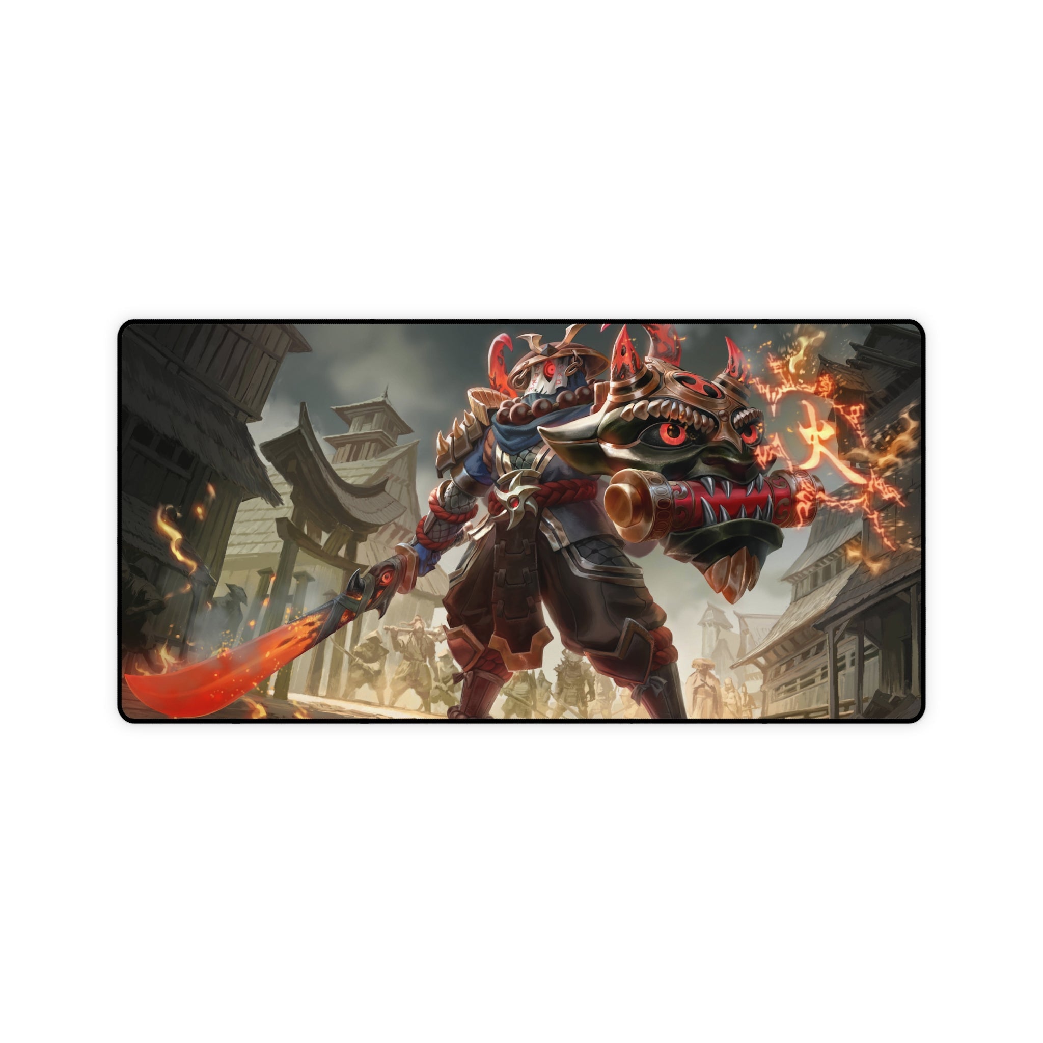 Oni Guardian Ares Mouse Pad (Desk Mat)
