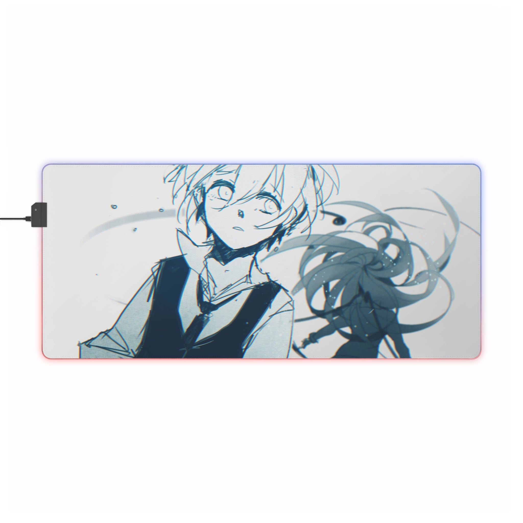 Assassination Classroom Nagisa Shiota, Kaede Kayano RGB LED Mouse Pad ...