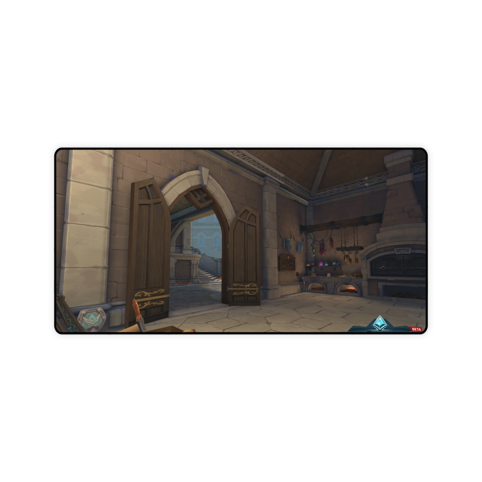 Paladins - Trade District Map Mouse Pad (Desk Mat)
