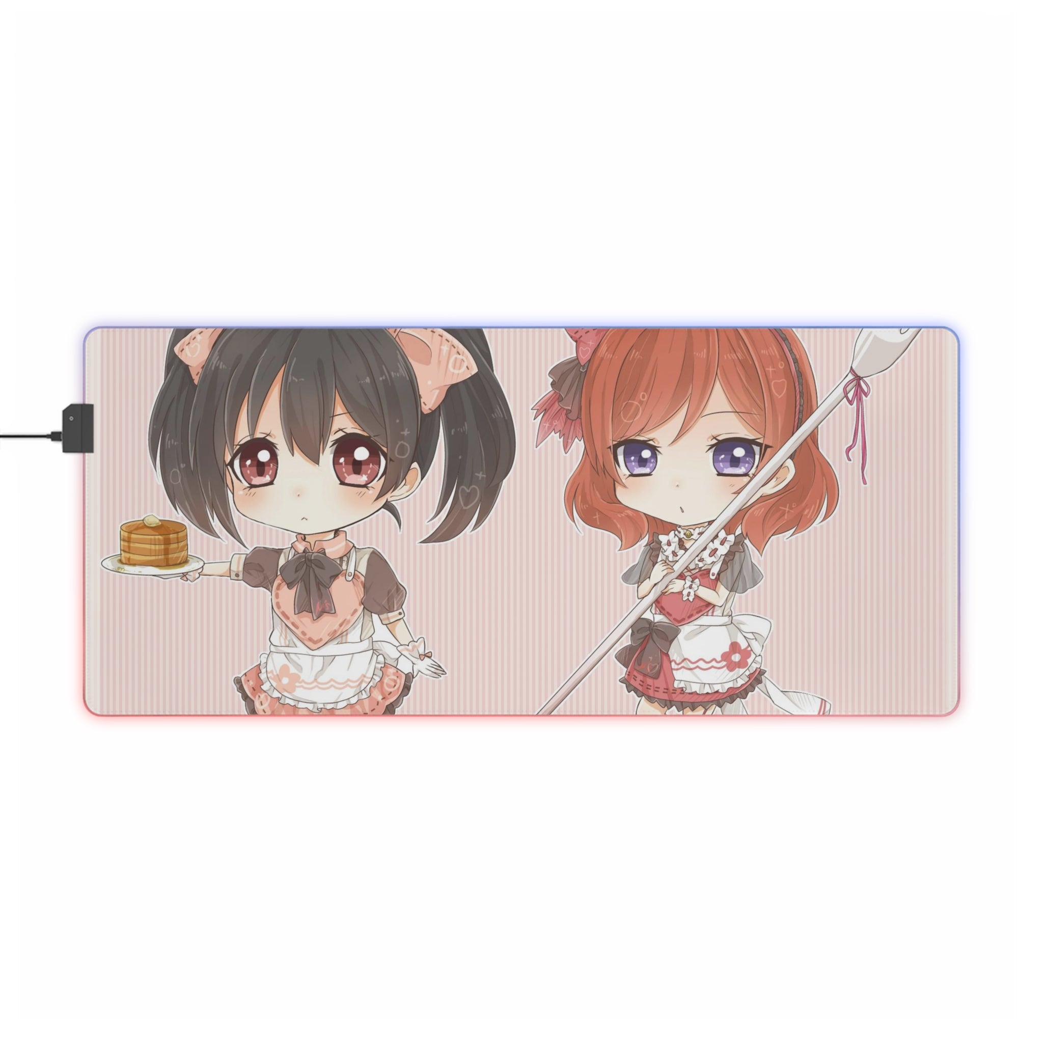 Nishikino Maki, Yazawa Nico RGB LED Mouse Pad (Desk Mat)