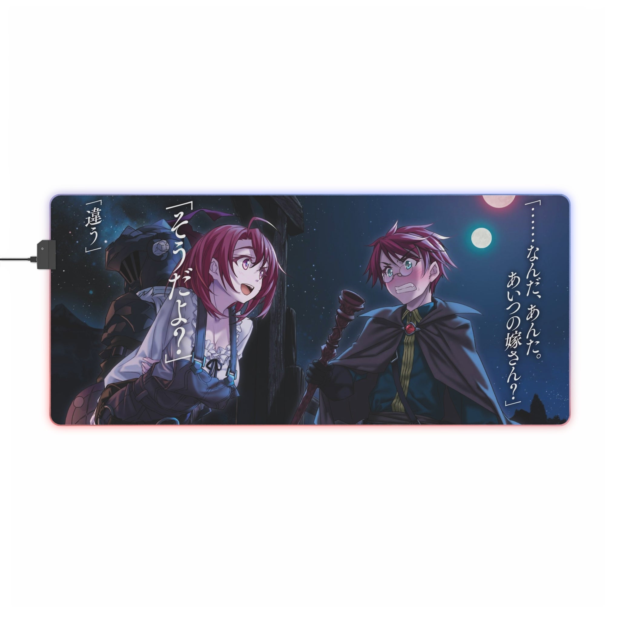 Goblin Slayer Goblin Slayer RGB LED Mouse Pad (Desk Mat)