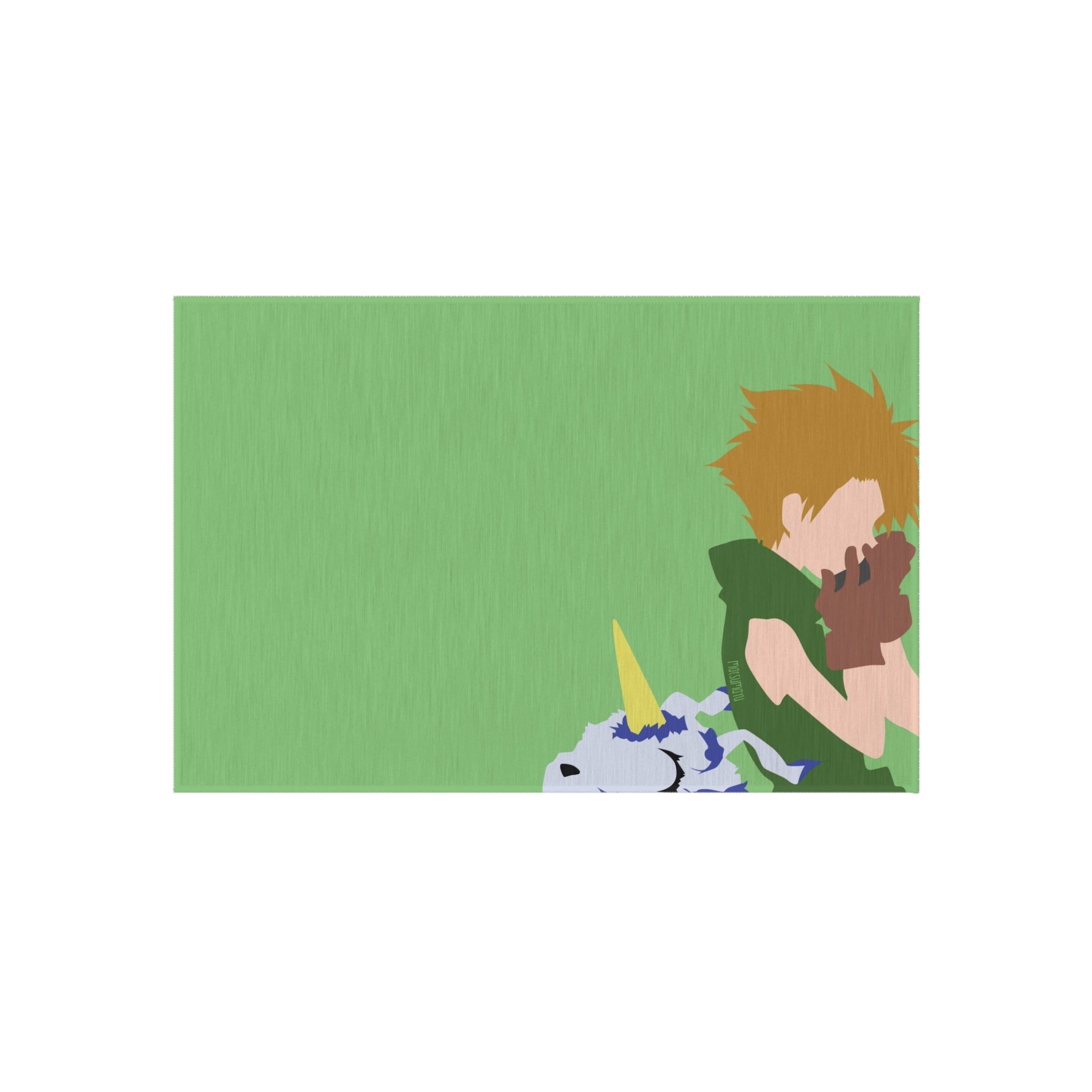 Anime Digimon Rug