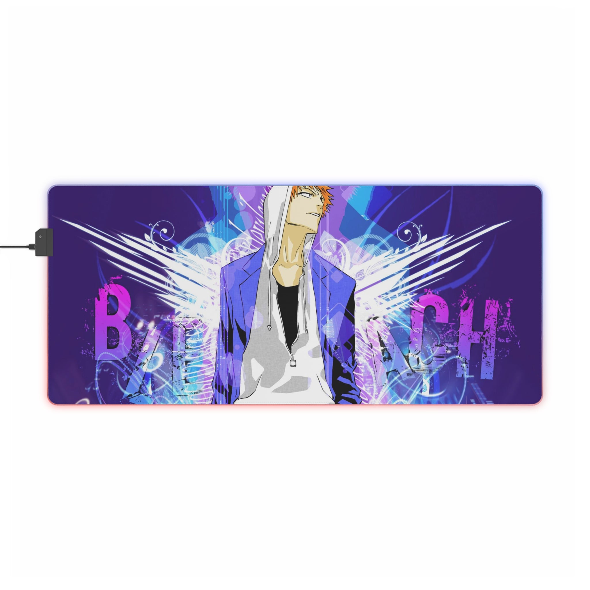Anime Bleach RGB LED Mouse Pad (Desk Mat)