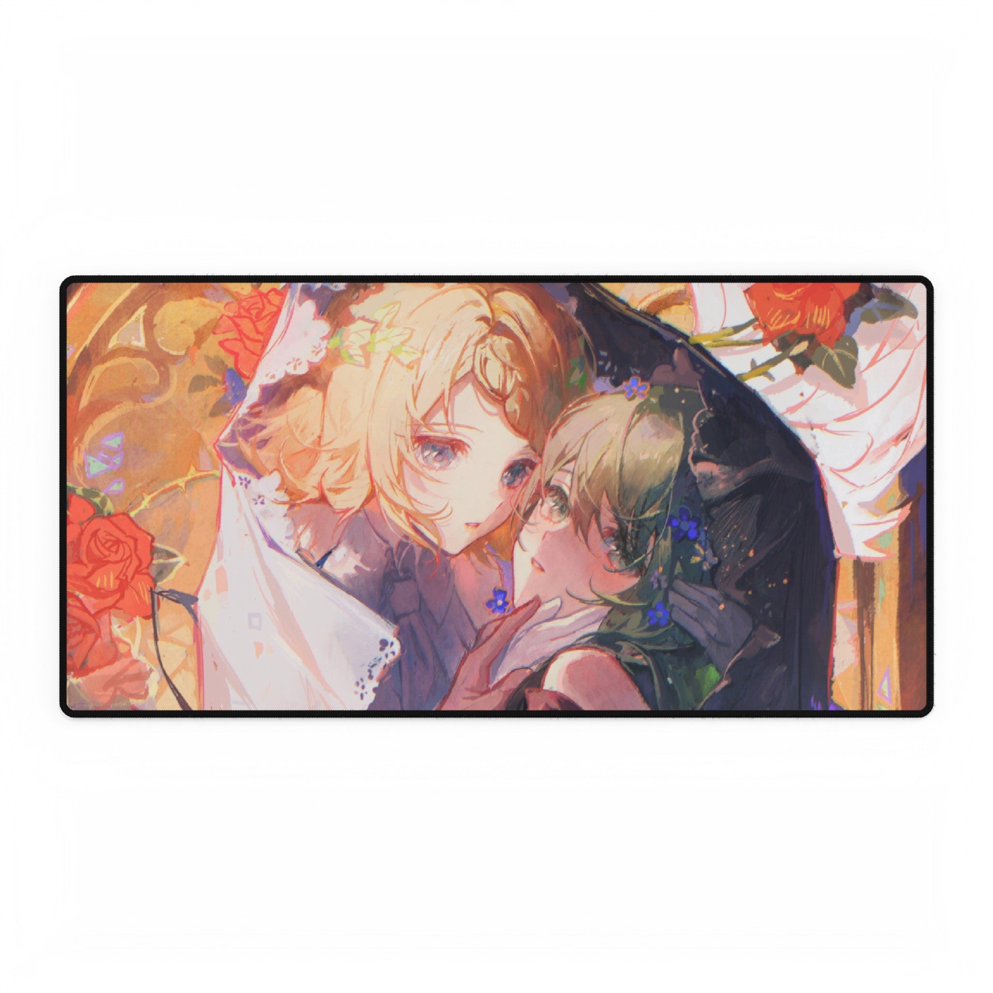 Hatsune Miku & Rin Kagamine Mouse Pad (Desk Mat)