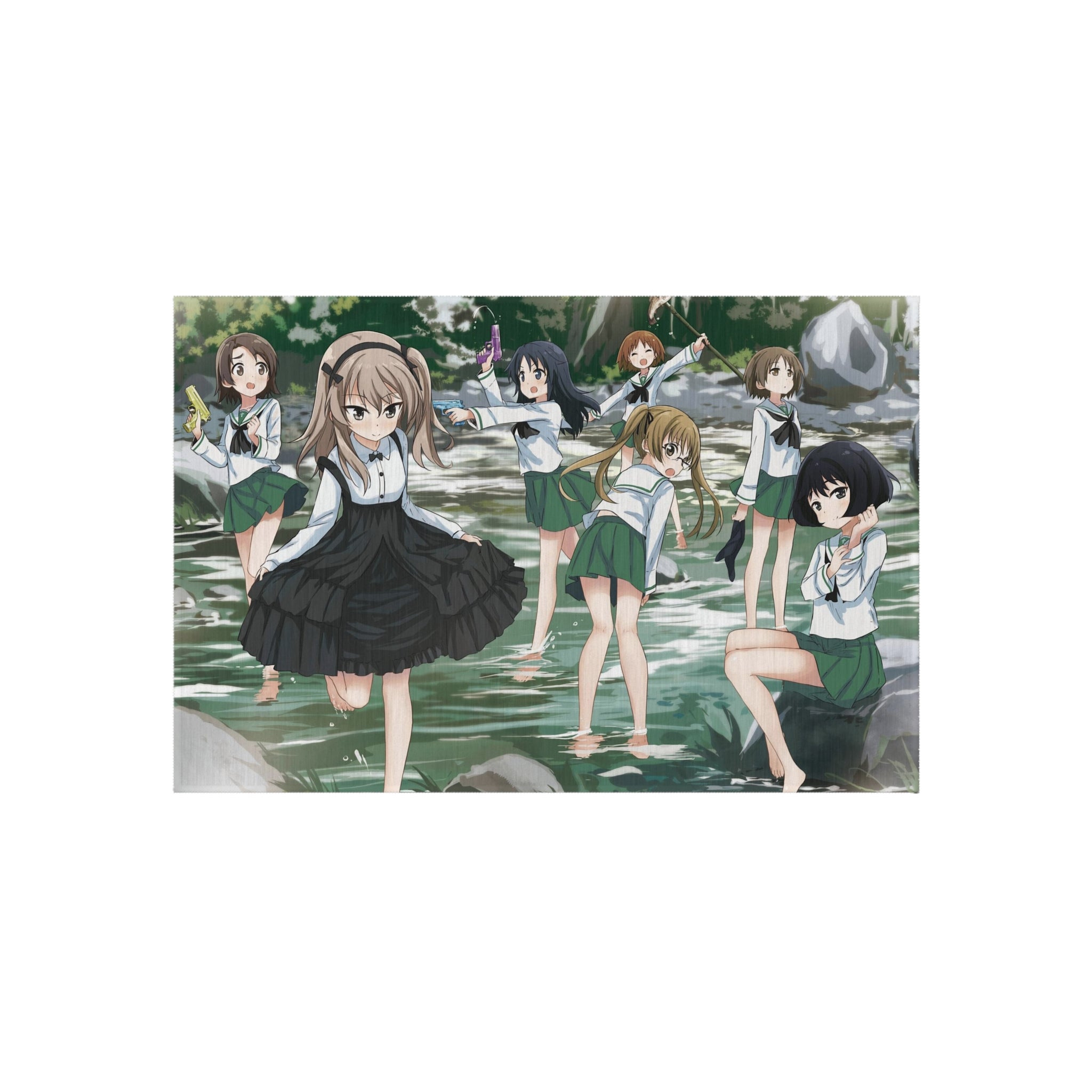 Girls und Panzer Rug