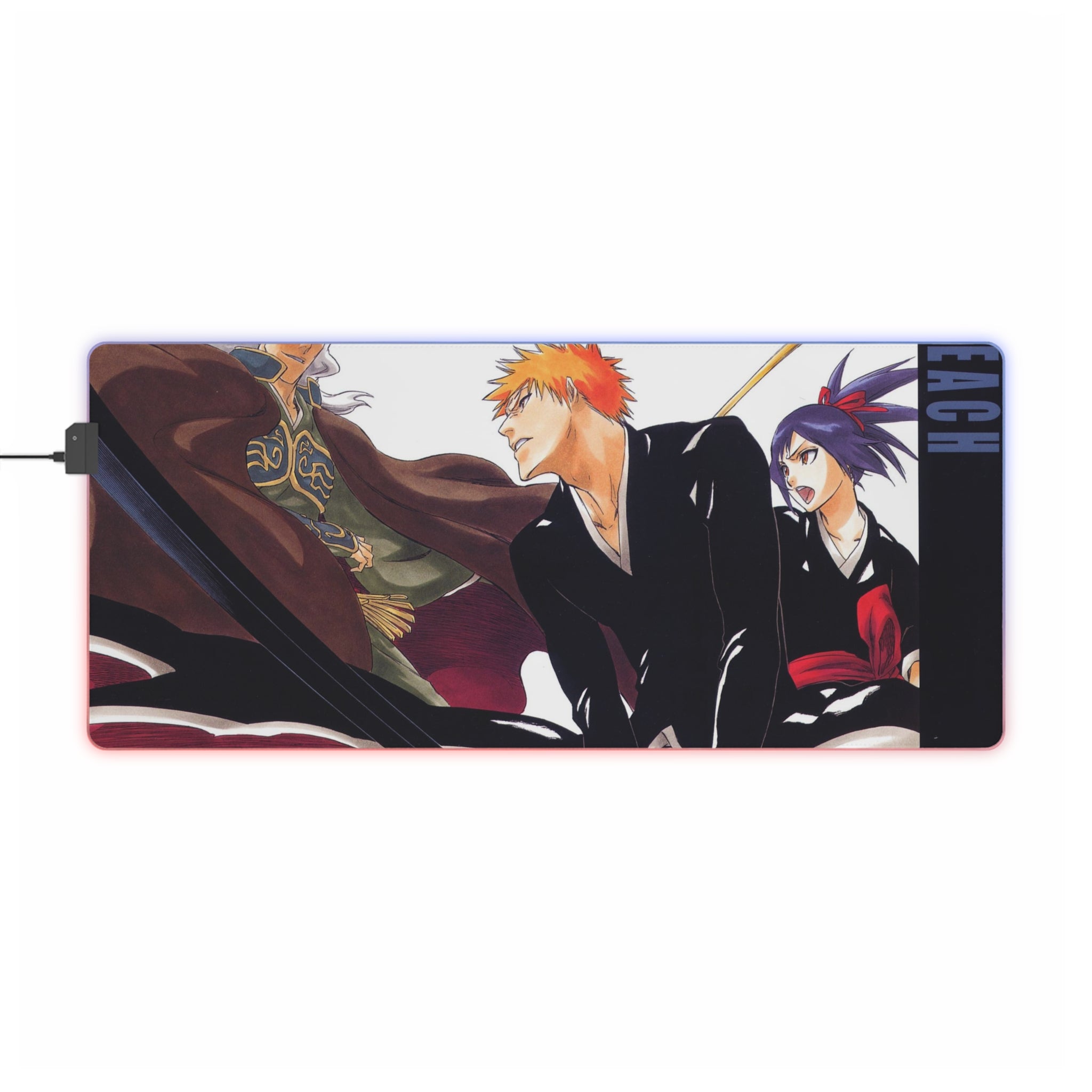 Anime Bleach RGB LED Mouse Pad (Desk Mat)