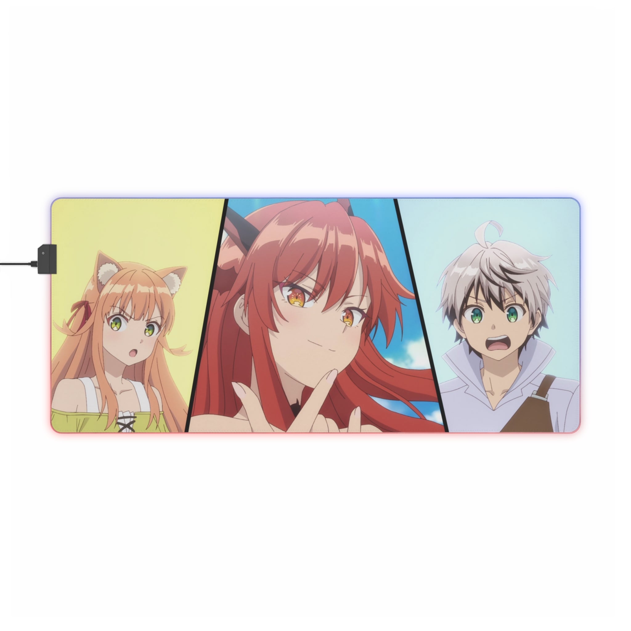 Beast Tamer RGB LED Mouse Pad (Desk Mat) – Anime Desk Mat
