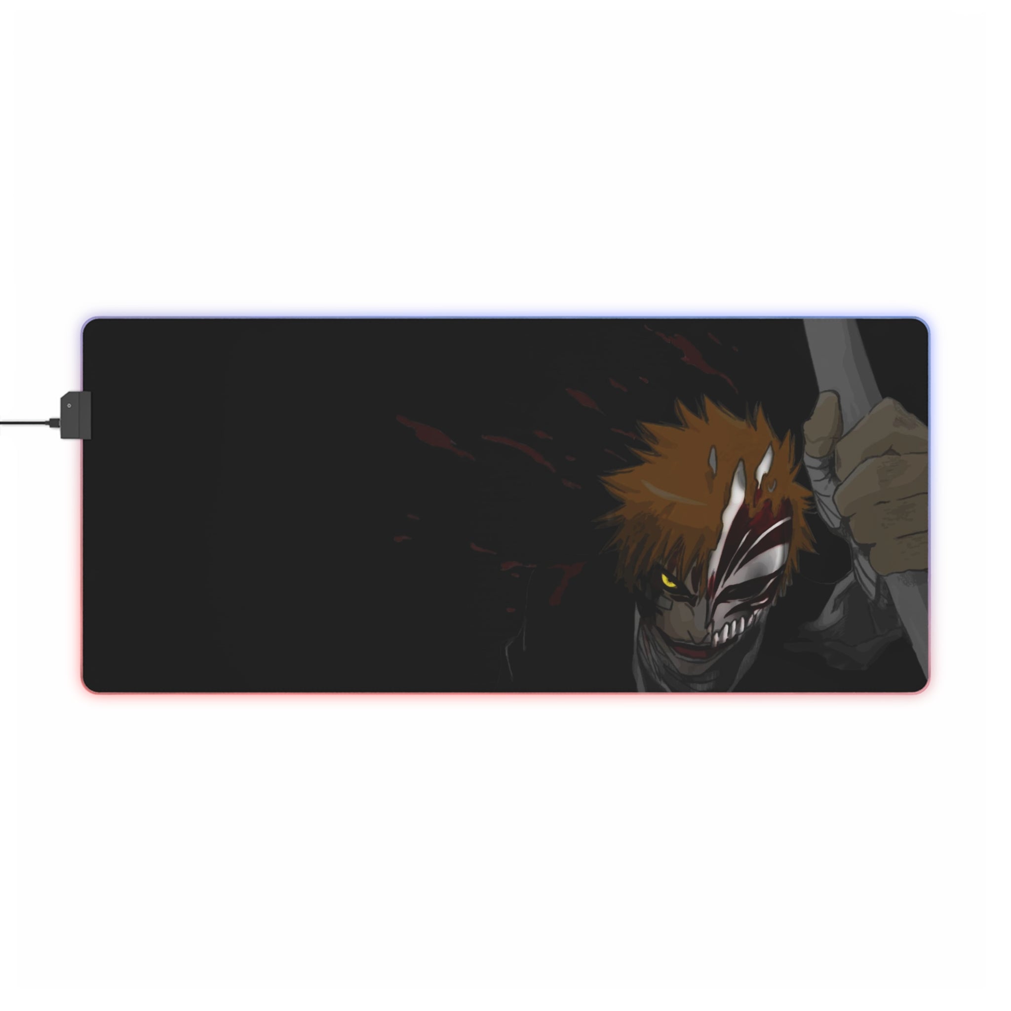 Anime Bleach RGB LED Mouse Pad (Desk Mat)