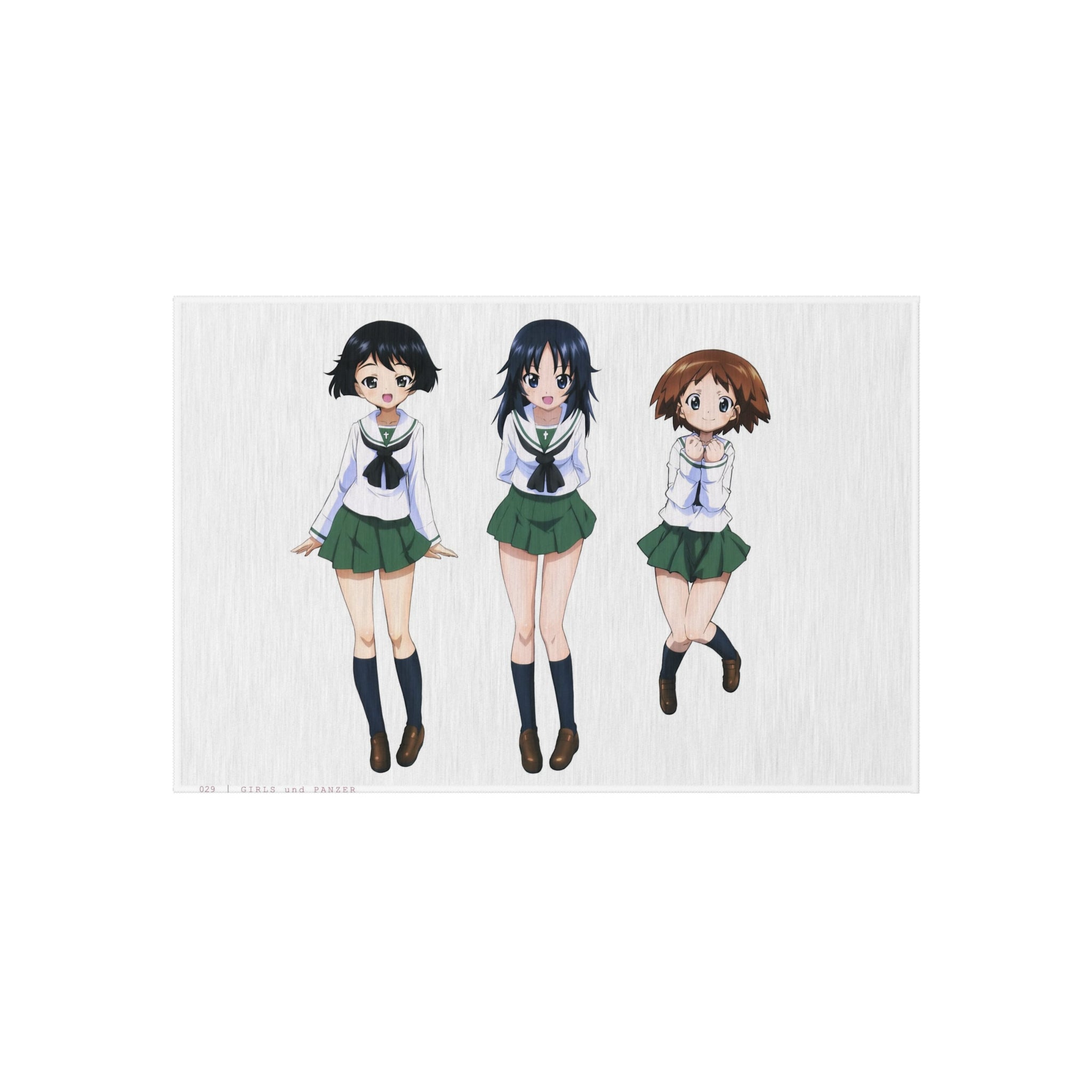 Girls und Panzer Rug