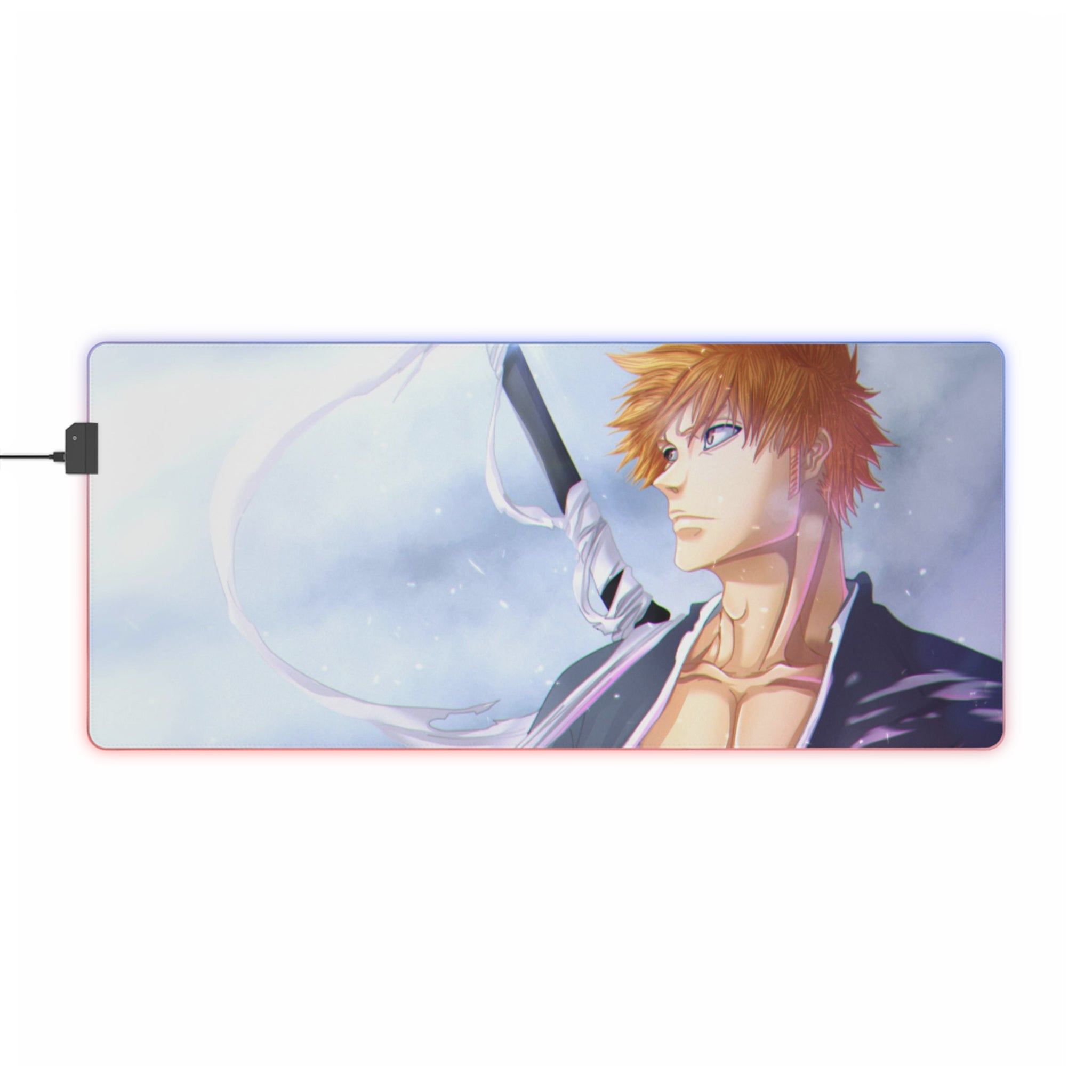 Anime Bleach RGB LED Mouse Pad (Desk Mat)