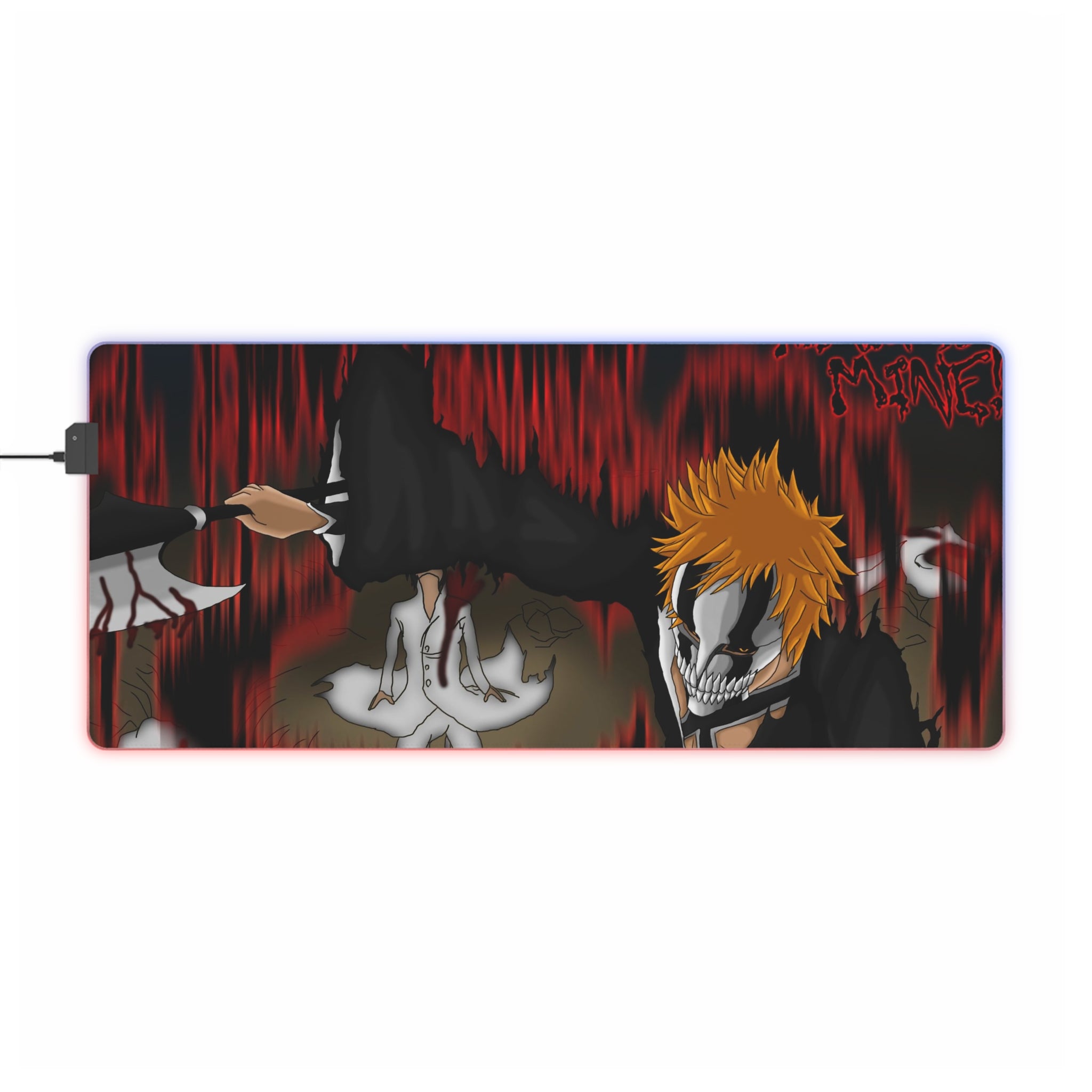 Anime Bleach RGB LED Mouse Pad (Desk Mat)