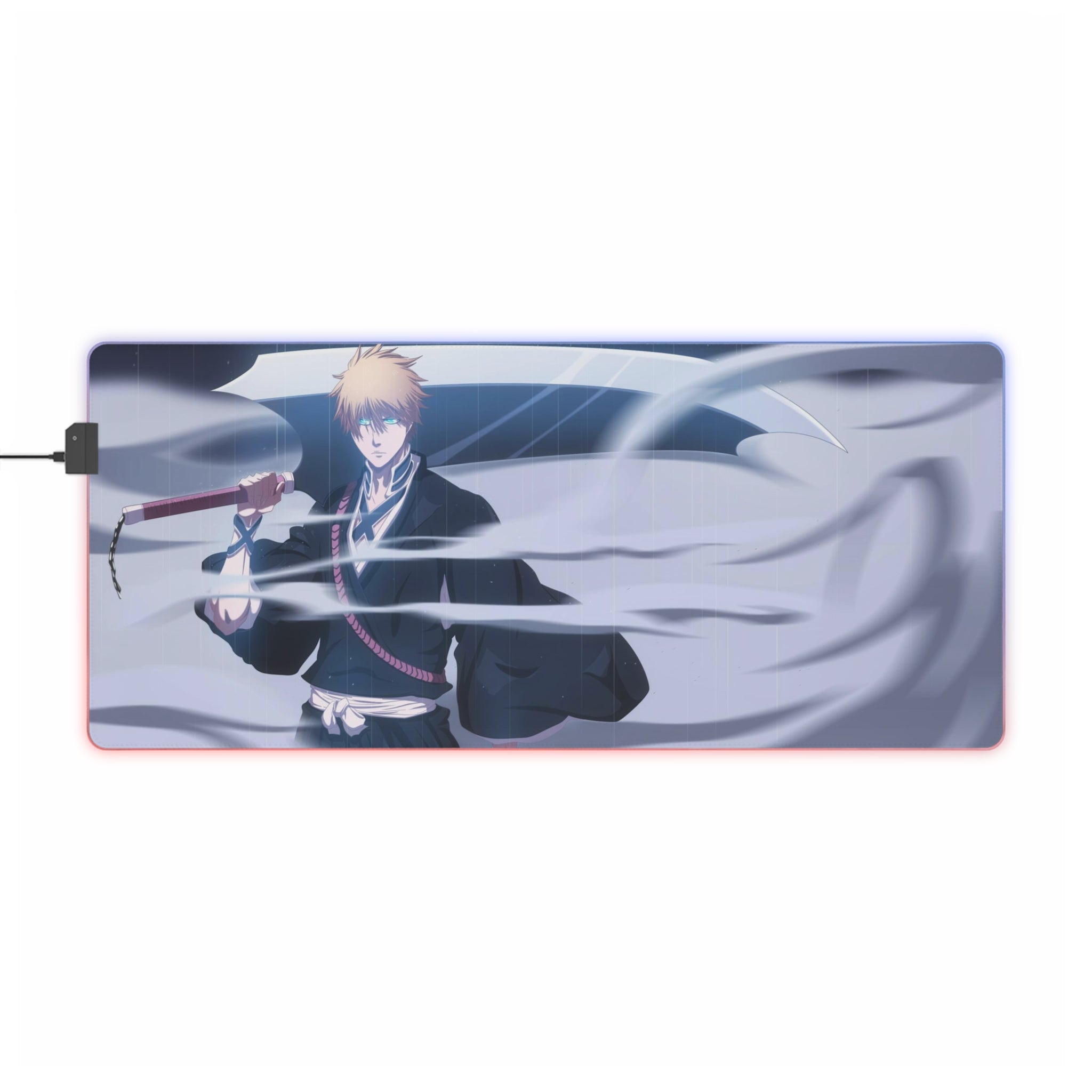 Anime Bleach RGB LED Mouse Pad (Desk Mat)