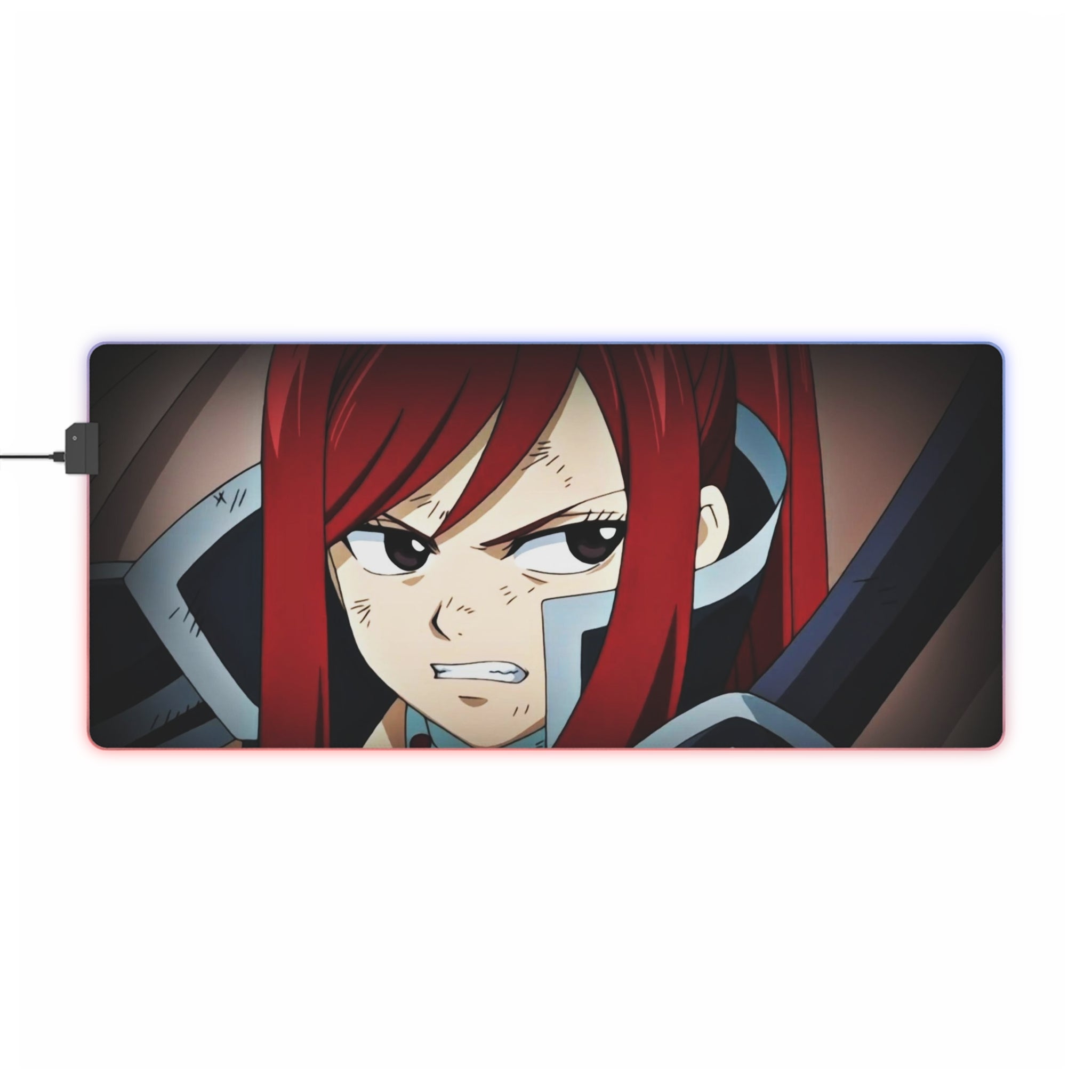 Erza Scarlet RGB LED Mouse Pad (Desk Mat)