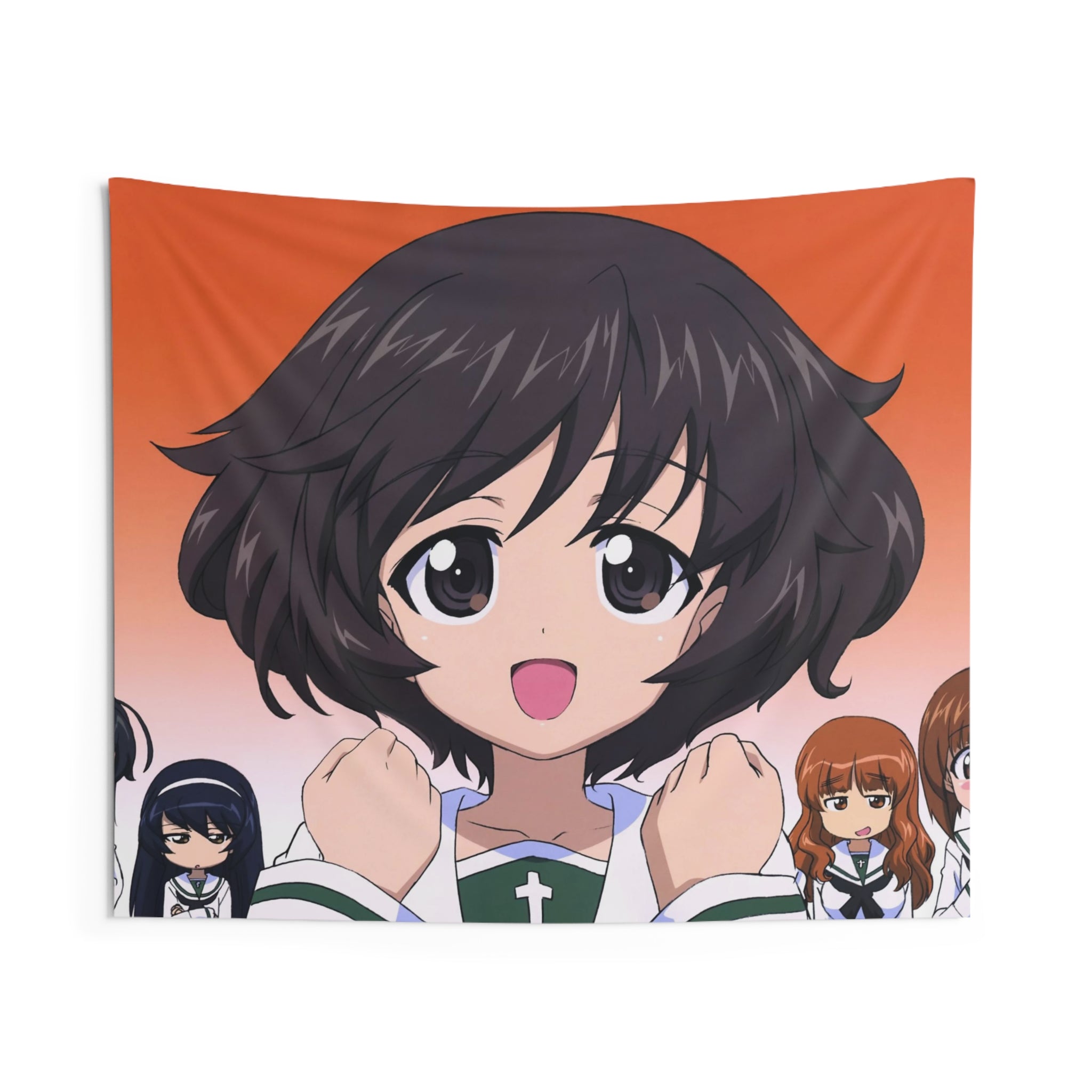 Girls und Panzer Indoor Wall Tapestry
