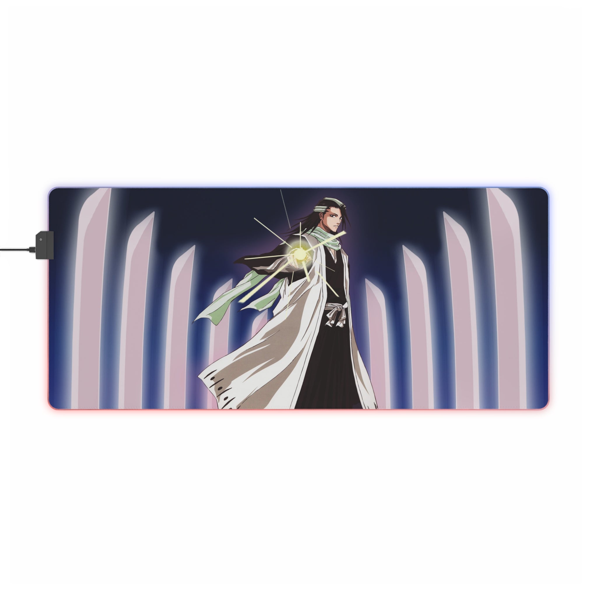 Anime Bleach RGB LED Mouse Pad (Desk Mat)