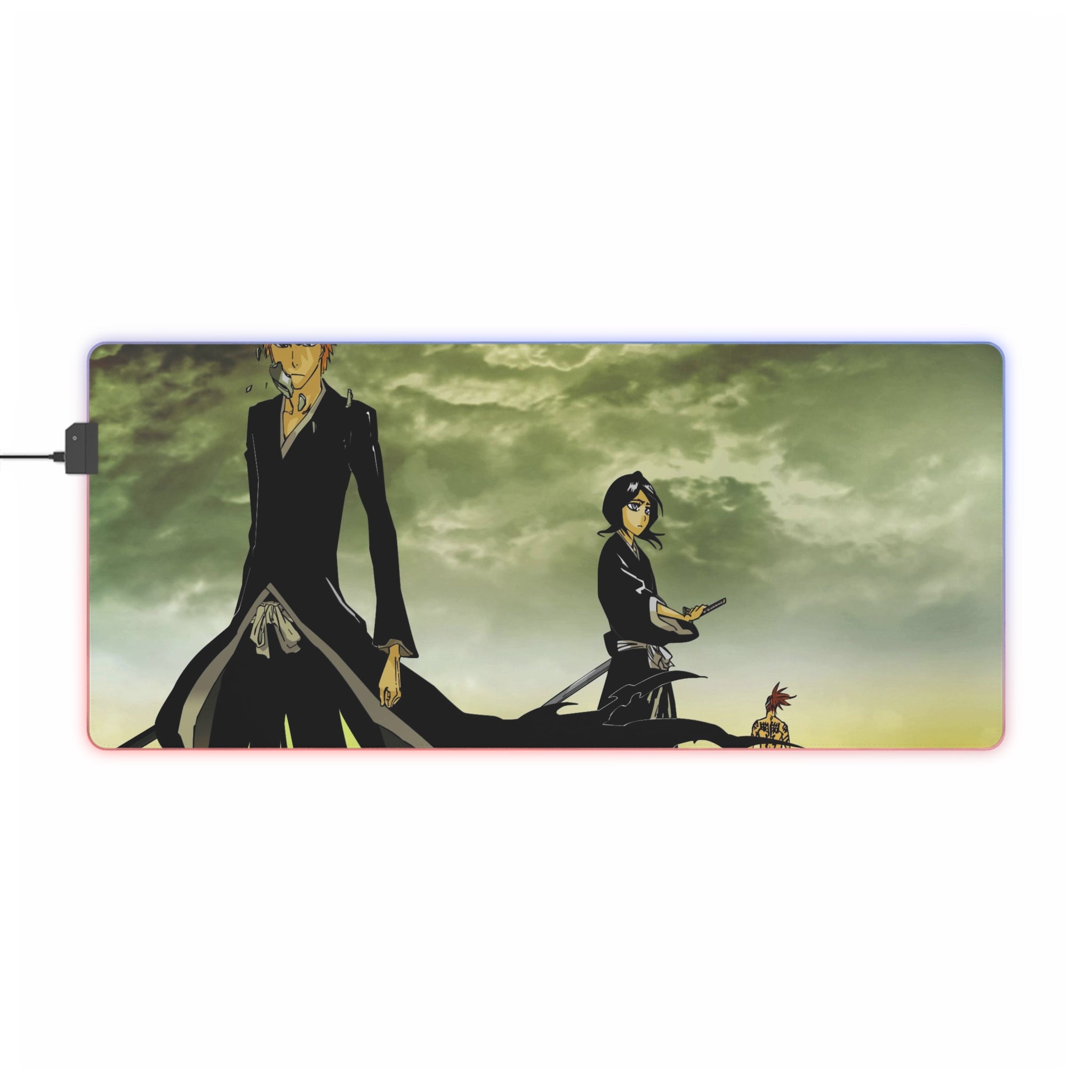 Anime Bleach RGB LED Mouse Pad (Desk Mat)