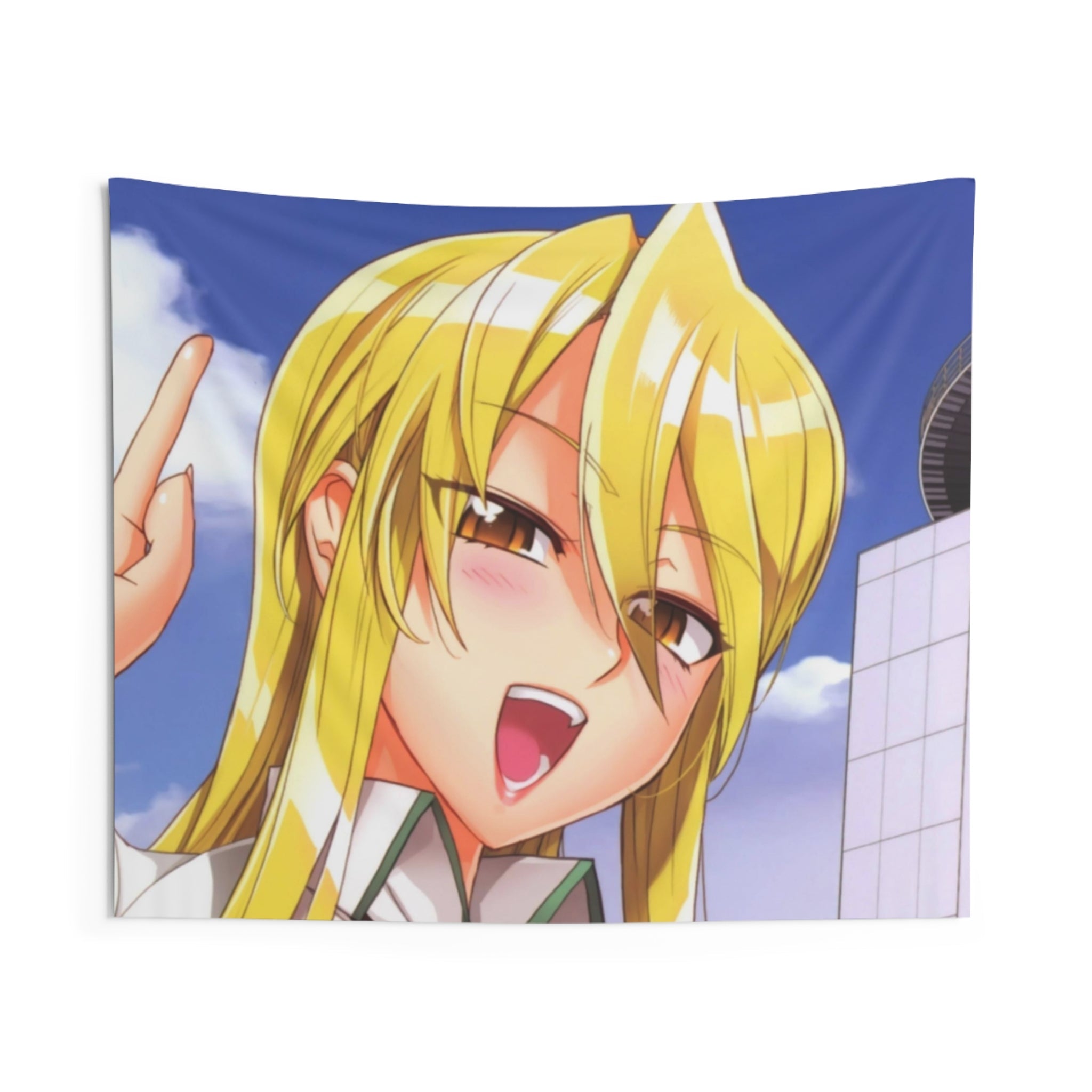 Highschool Of The Dead Indoor Wall Tapestry