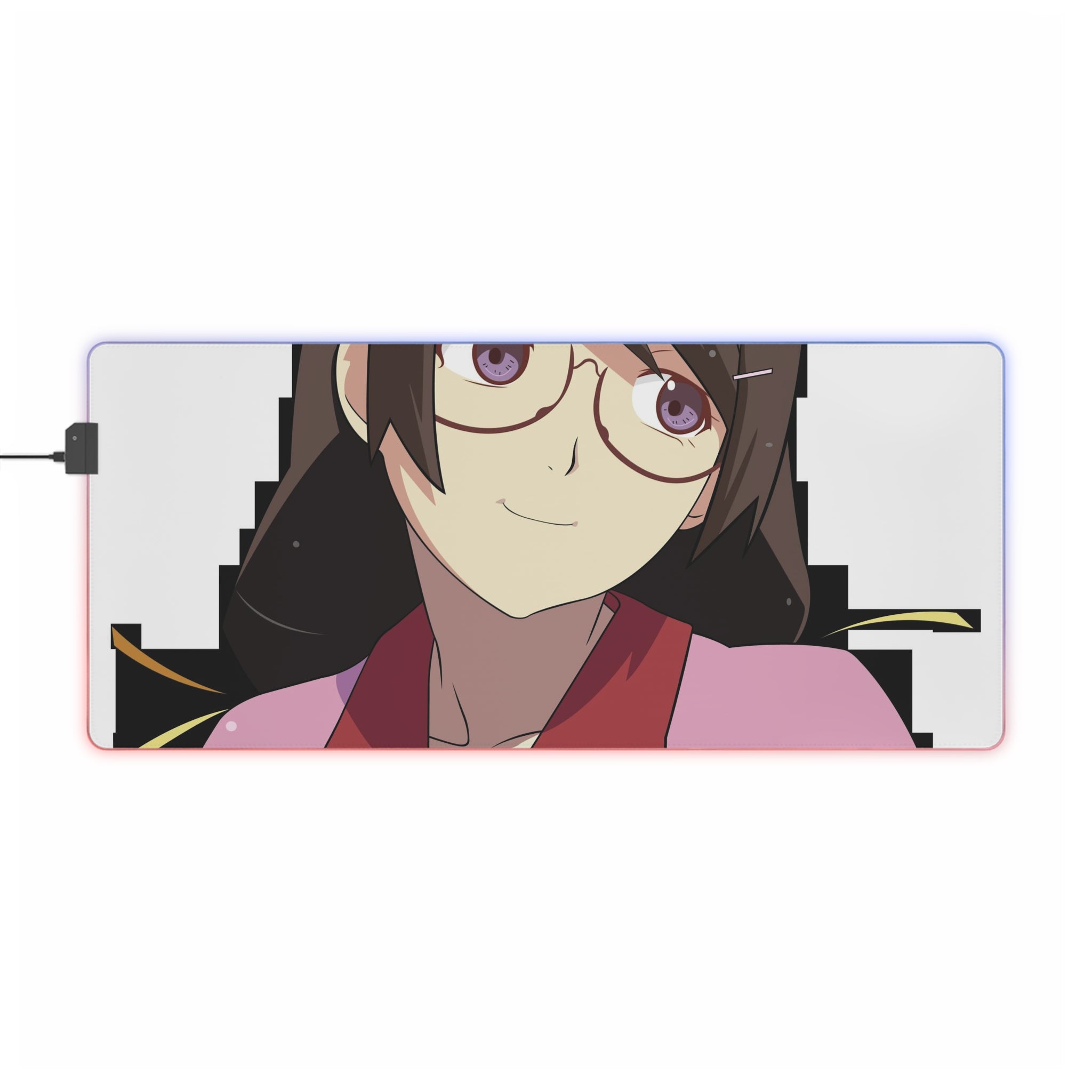 Monogatari (Series) RGB LED Mouse Pad (Desk Mat)
