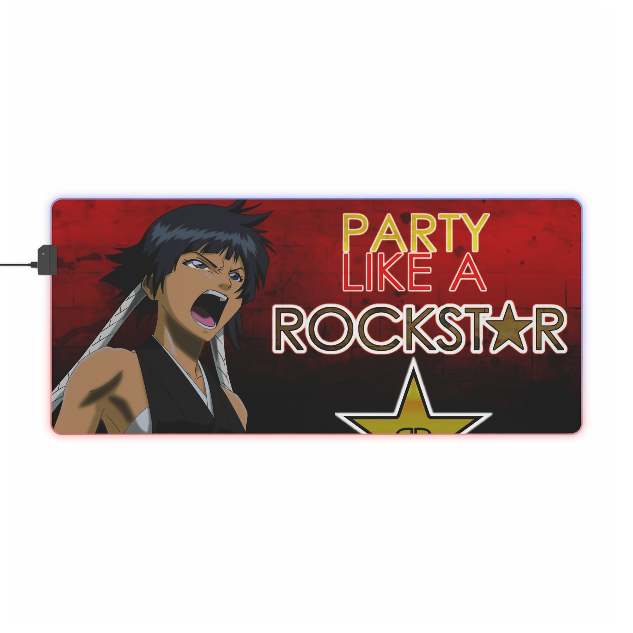 Anime Bleach RGB LED Mouse Pad (Desk Mat)