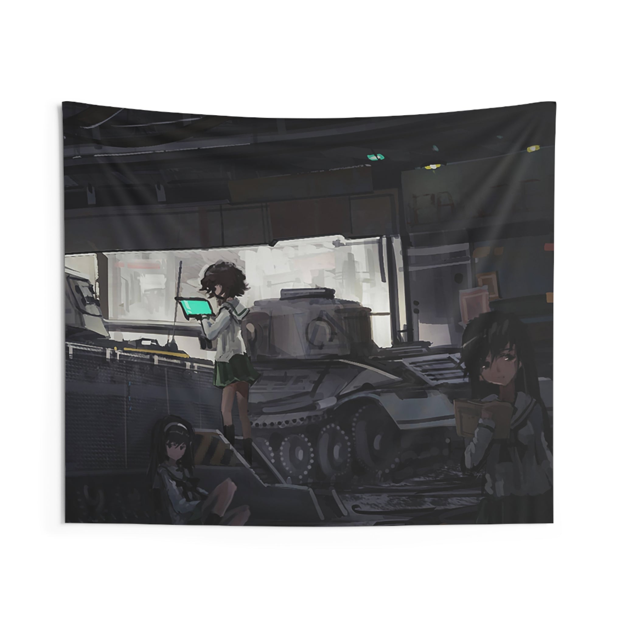 Girls und Panzer Indoor Wall Tapestry