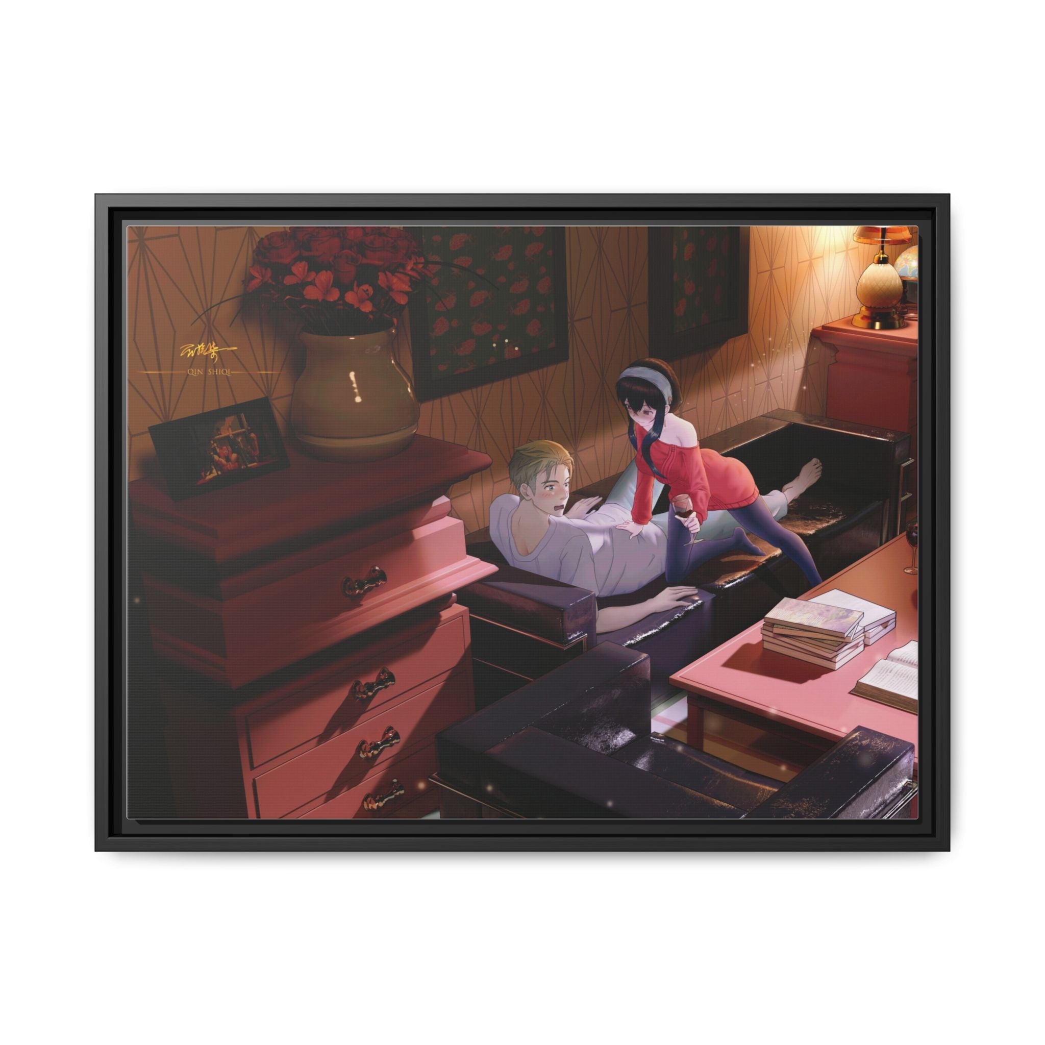 Anime Spy x Family Canvas Framed Art Print
