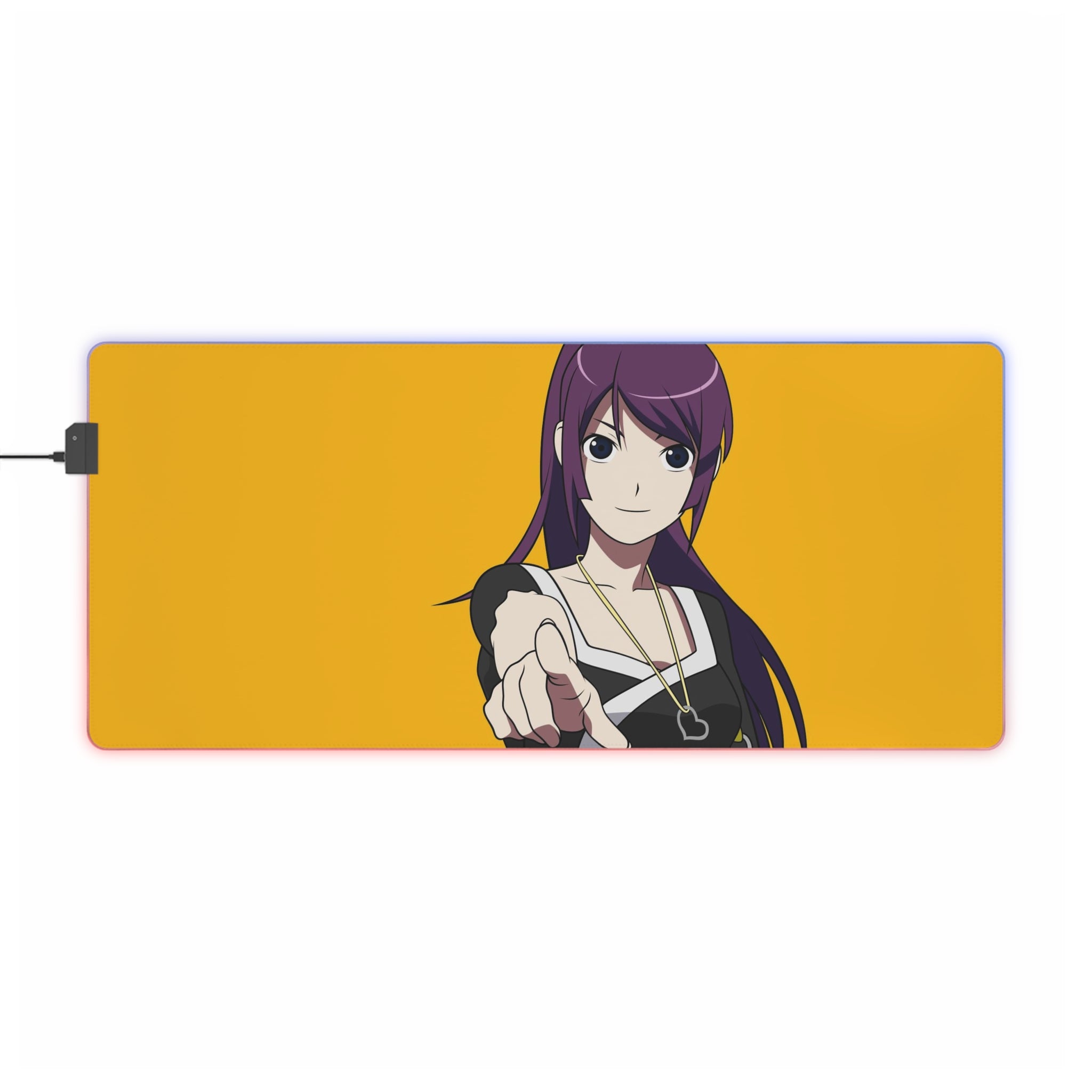 Monogatari (Series) RGB LED Mouse Pad (Desk Mat)