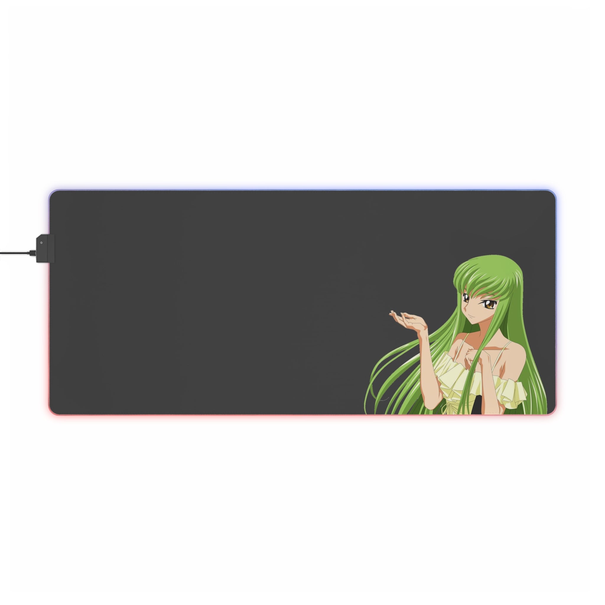 C.C. (Code Geass) RGB LED Mouse Pad (Desk Mat)