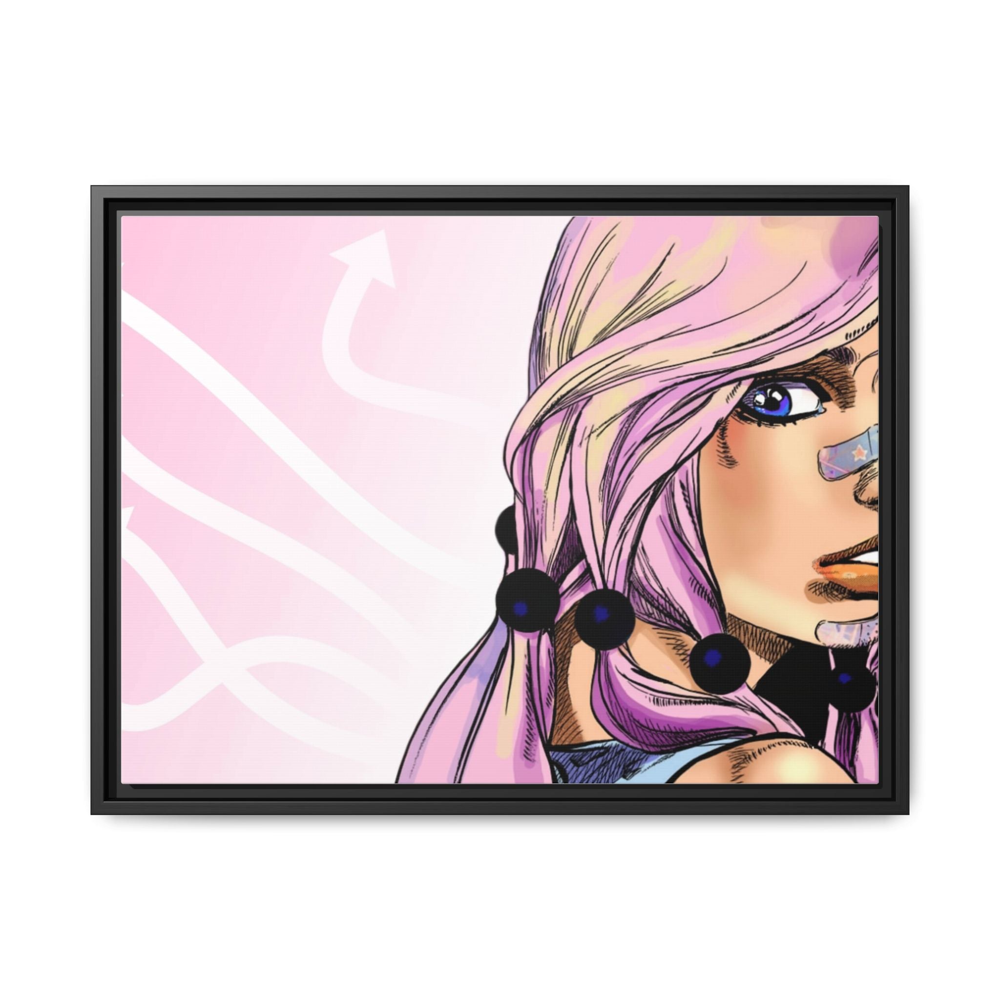 Anime Jojo's Bizarre Adventure Canvas Framed Art Print