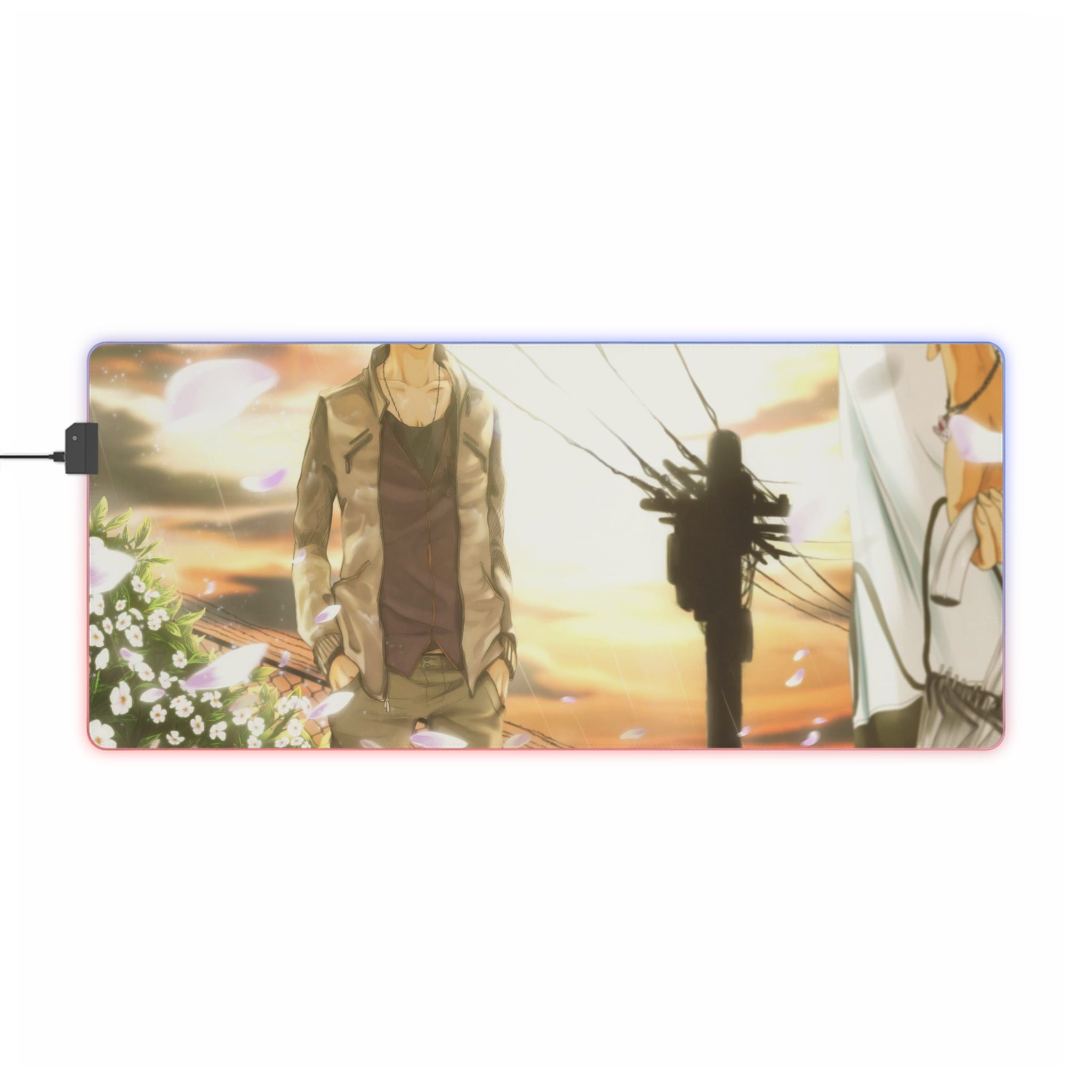 Anime Bleach RGB LED Mouse Pad (Desk Mat)