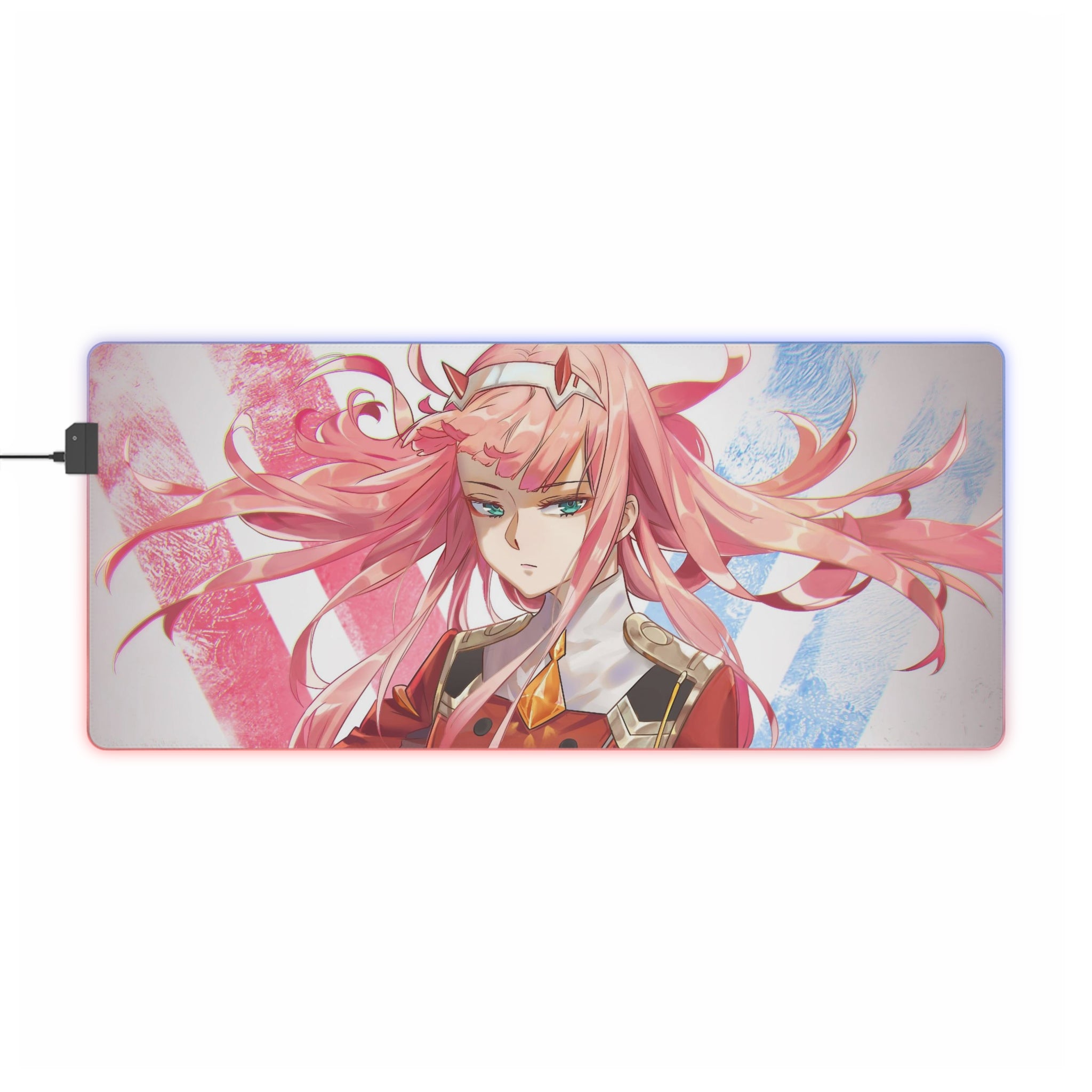 Zero Two RGB LED Mouse Pad (Desk Mat) – Anime Desk Mat