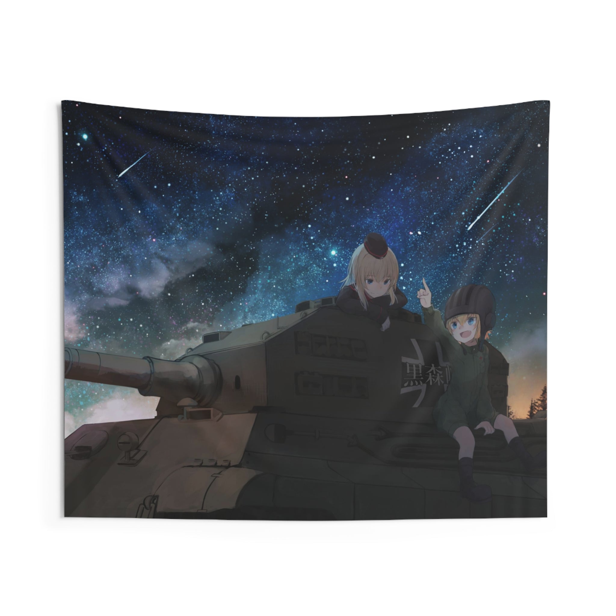 Girls und Panzer Indoor Wall Tapestry