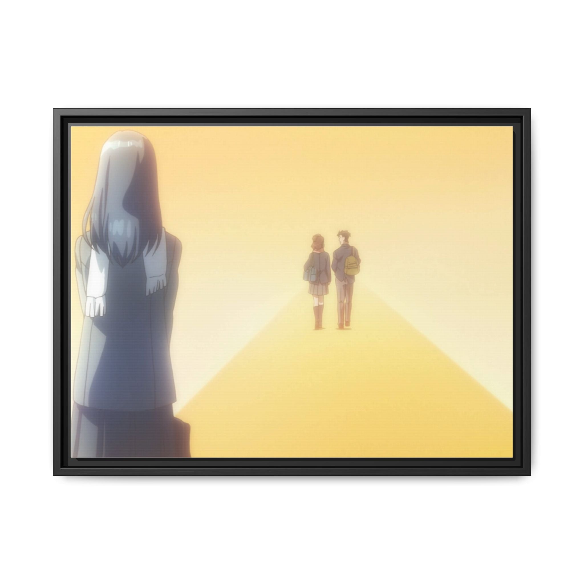 Parasyte Kana Canvas Framed Art Print