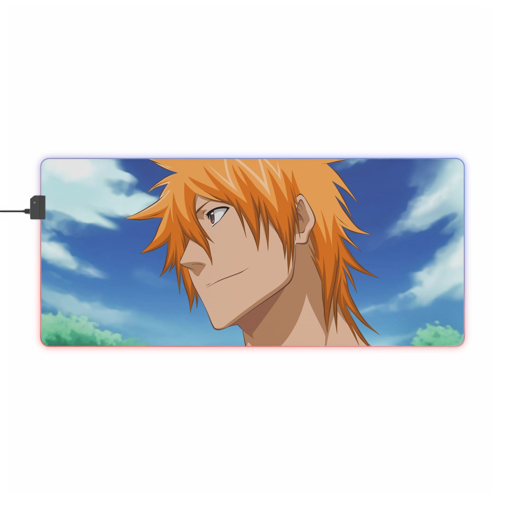 Anime Bleach RGB LED Mouse Pad (Desk Mat)
