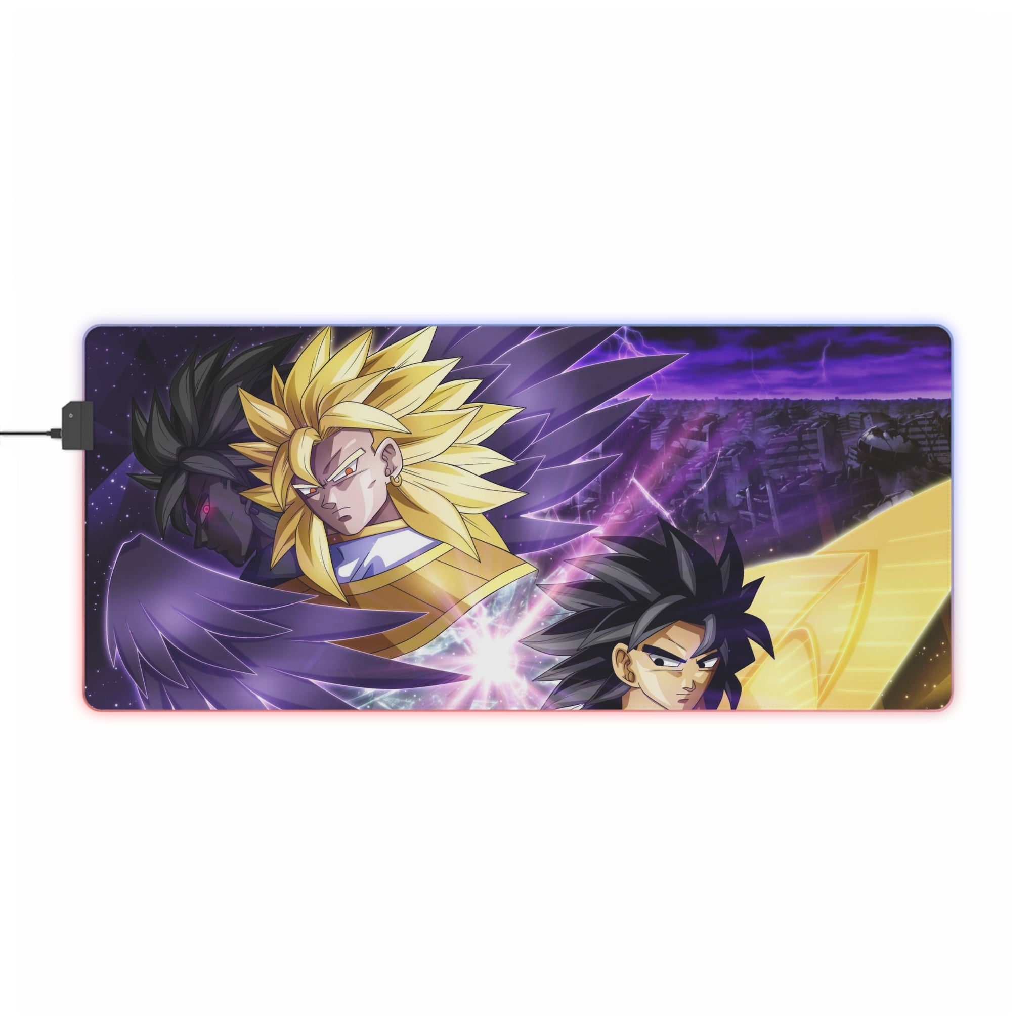 Broly Arc RGB LED Mouse Pad (Desk Mat)