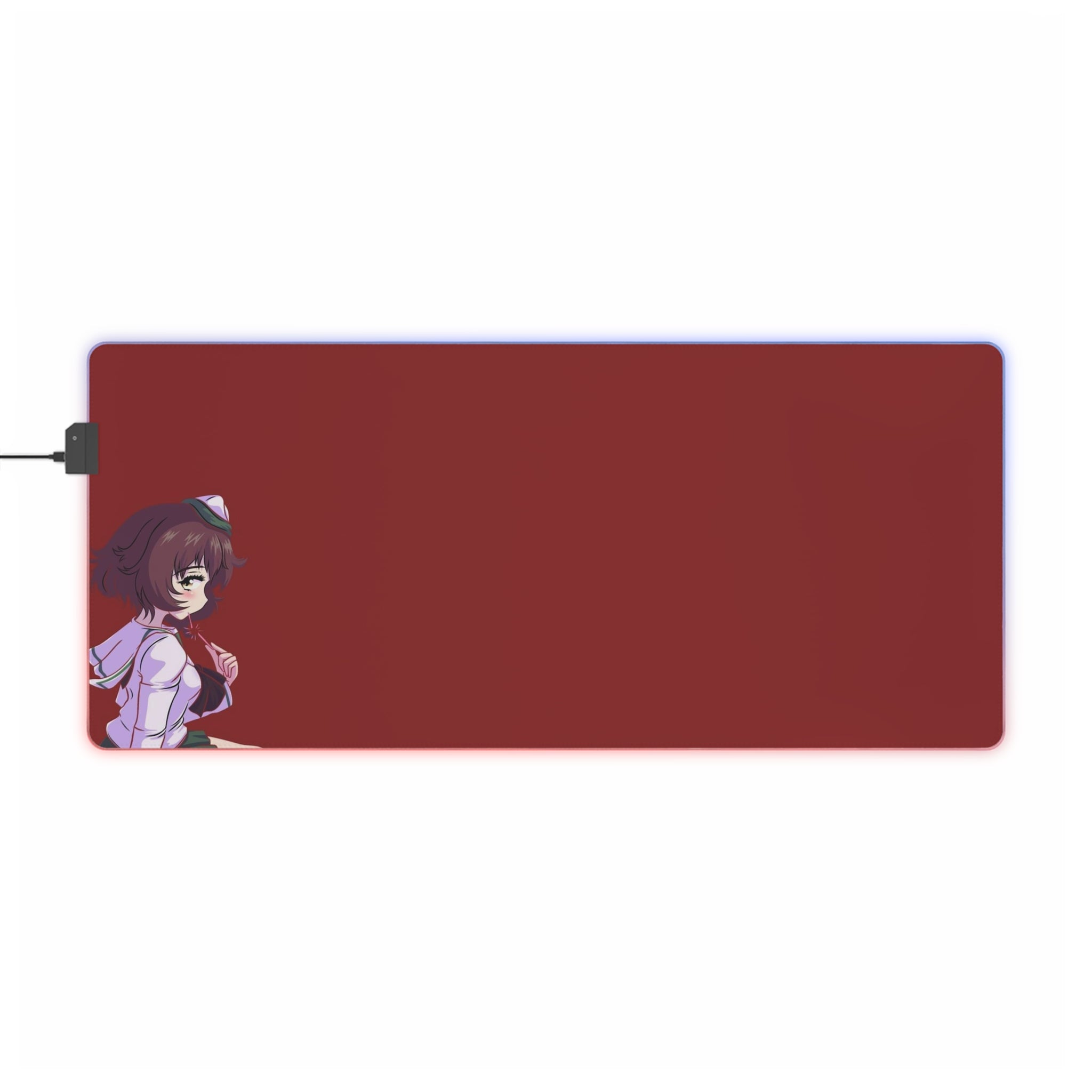Girls und Panzer RGB LED Mouse Pad (Desk Mat)