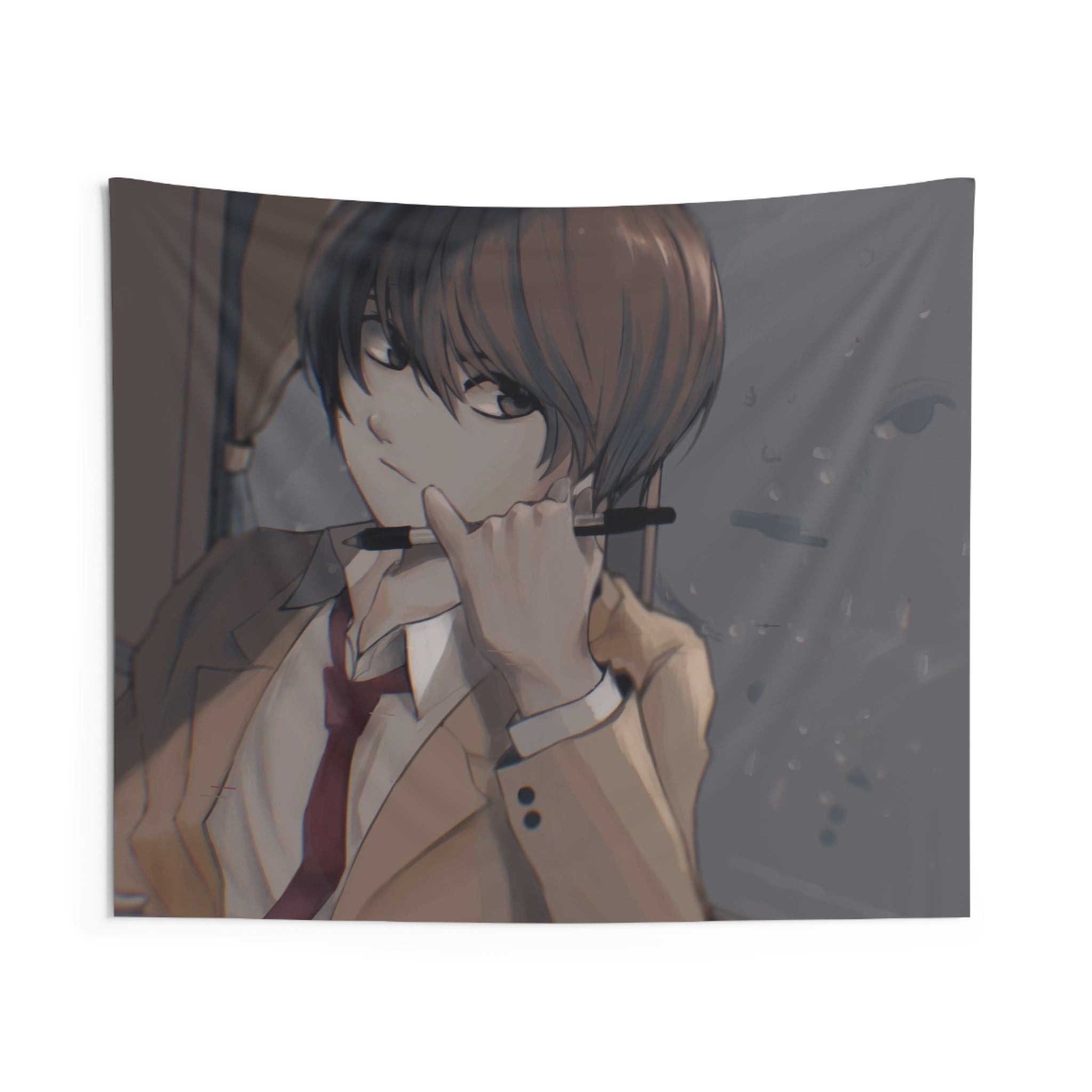 Death Note Light Yagami Indoor Wall Tapestry
