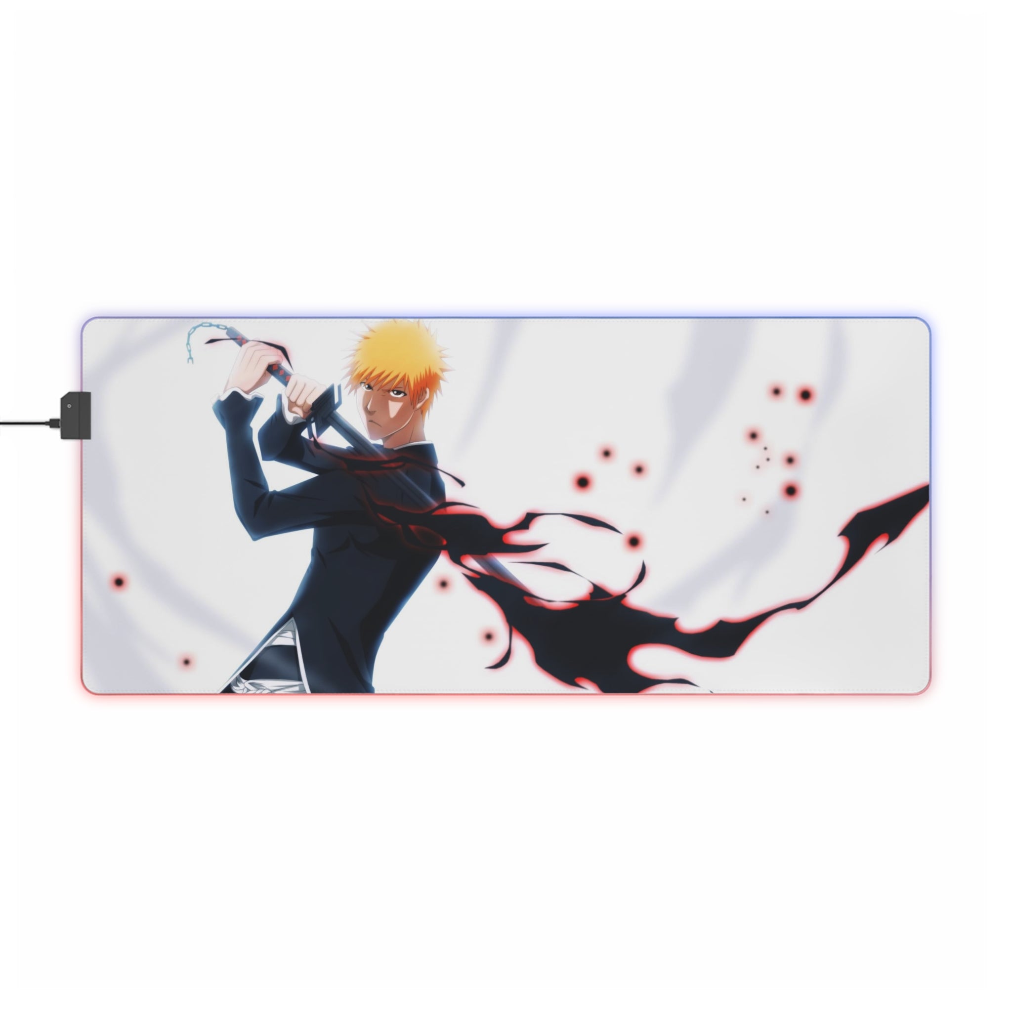 Anime Bleach RGB LED Mouse Pad (Desk Mat)