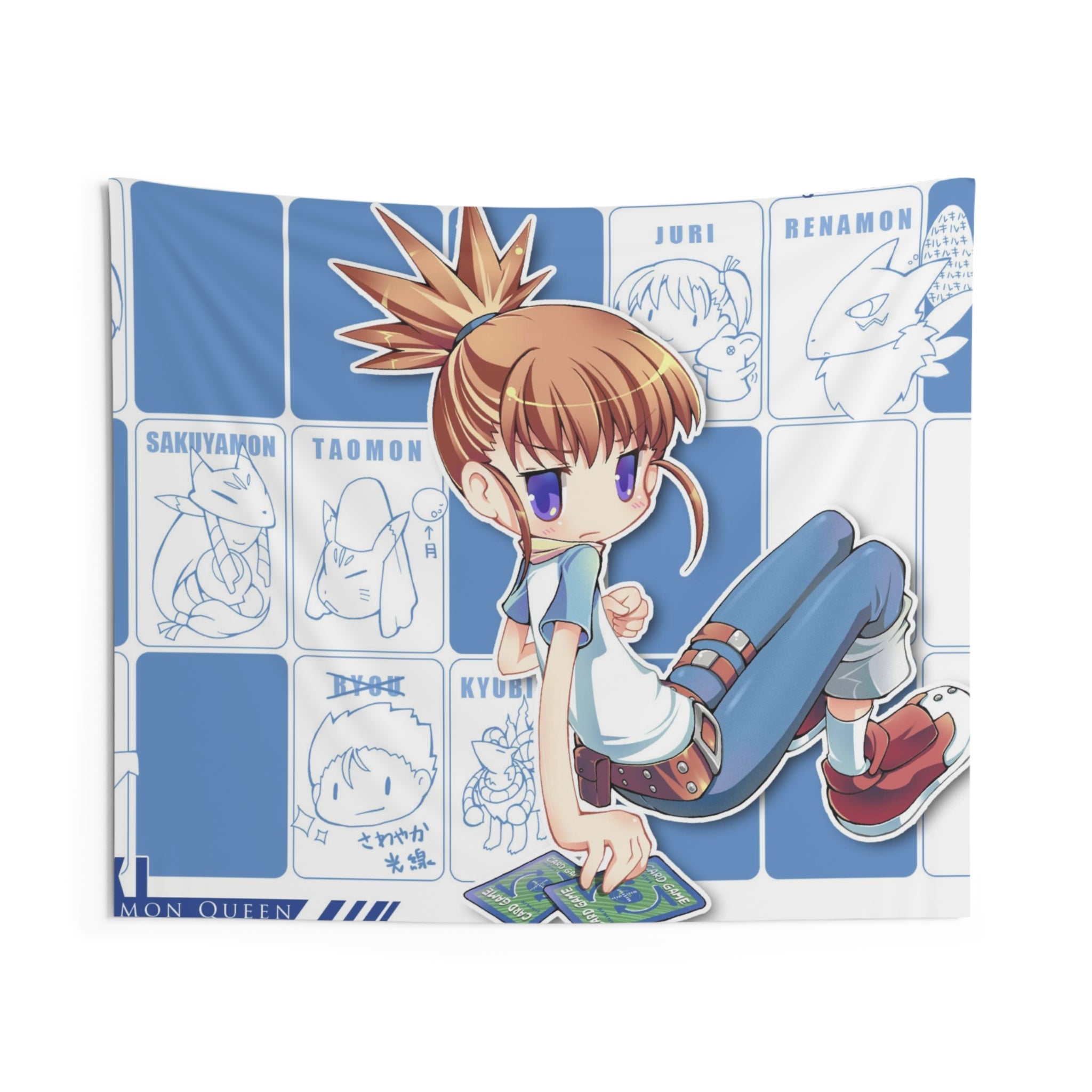 Anime Digimon Indoor Wall Tapestry