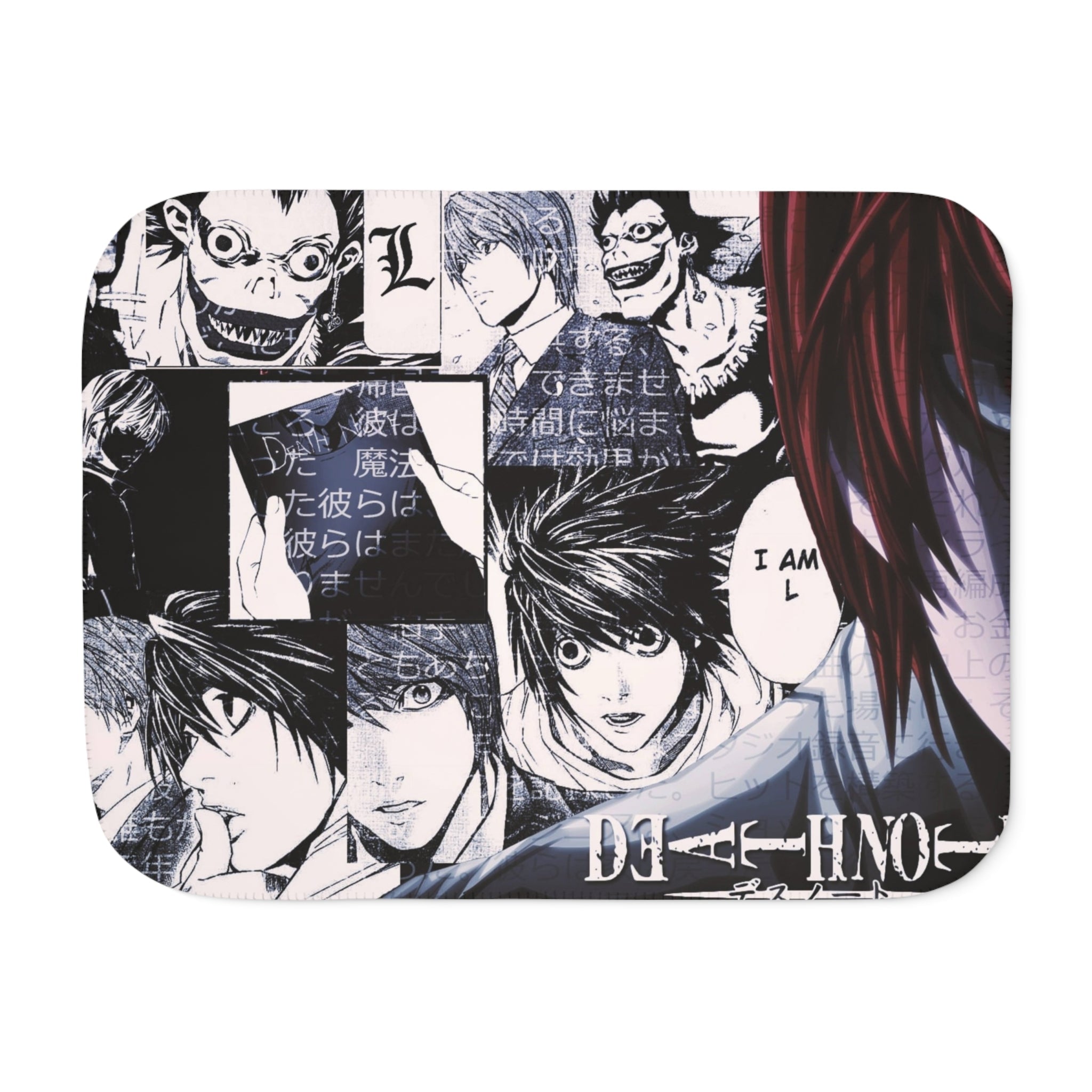 Death Note Light Yagami Sherpa Blanket